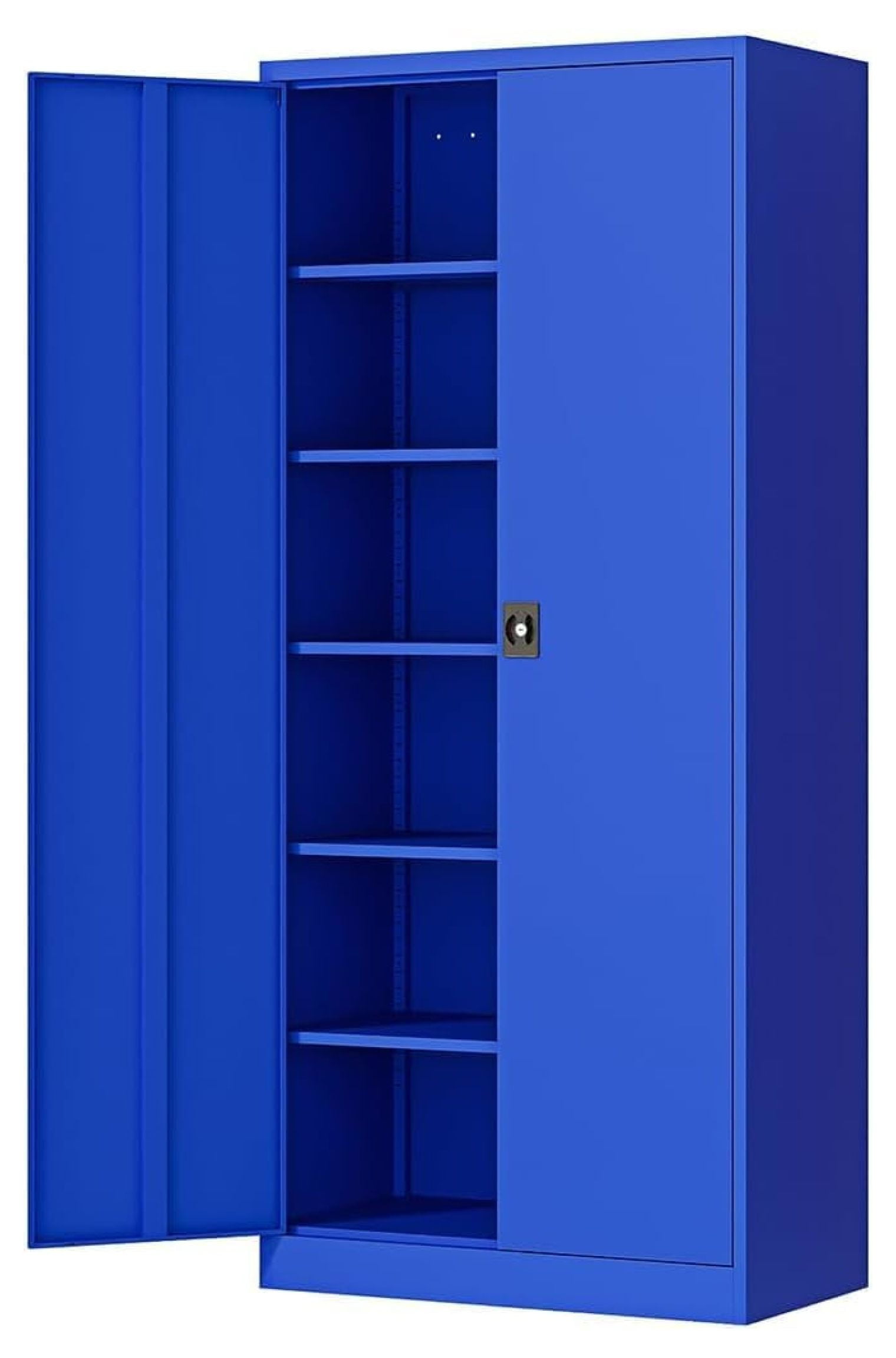 71” Tall Metal Storage Cabinet - Steel File Cabinets with Lockable ...