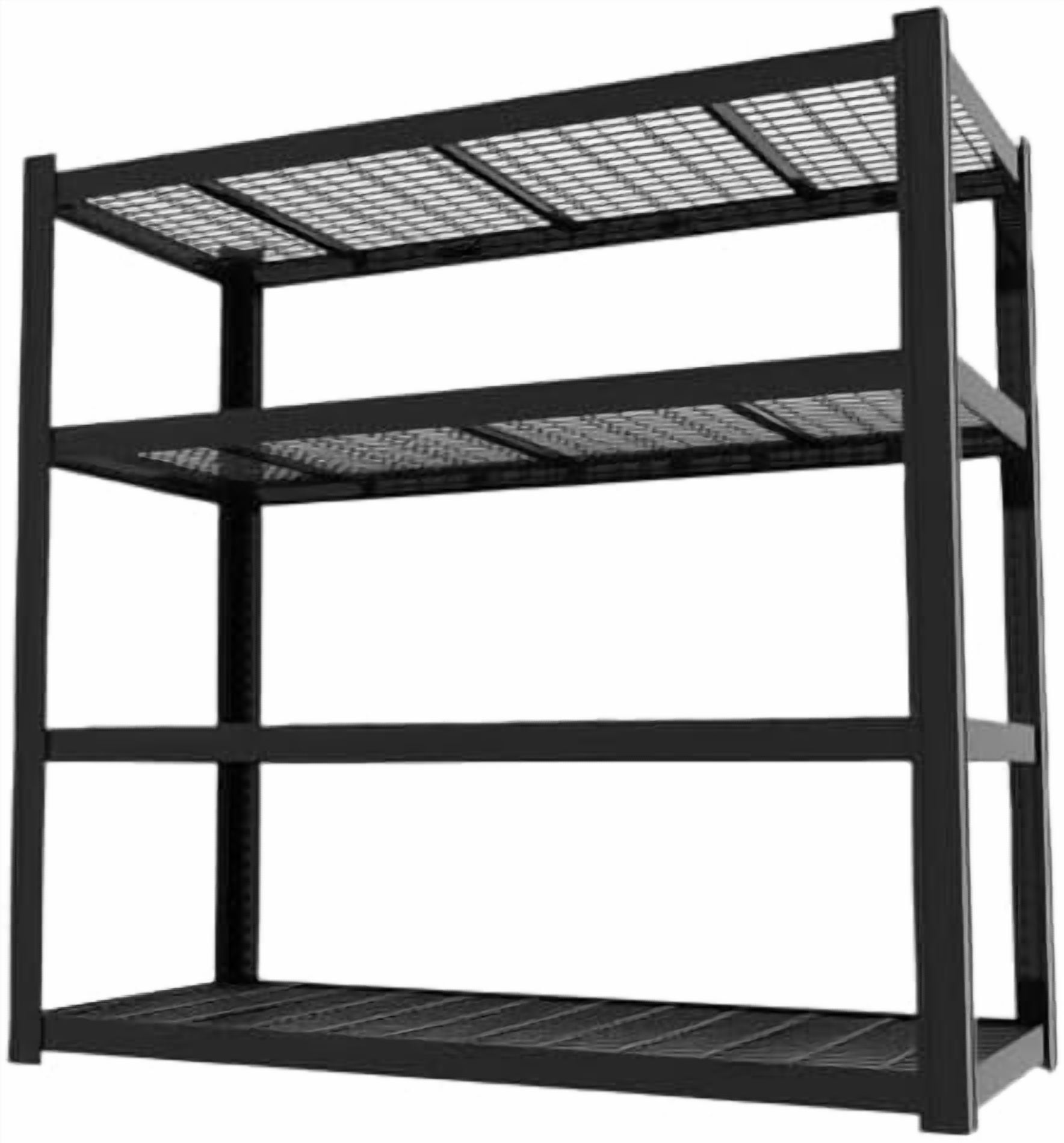 71" Wide Garage Shelving Unit, 71" W x 24" D x 71" H, Heavy Duty Garage ...