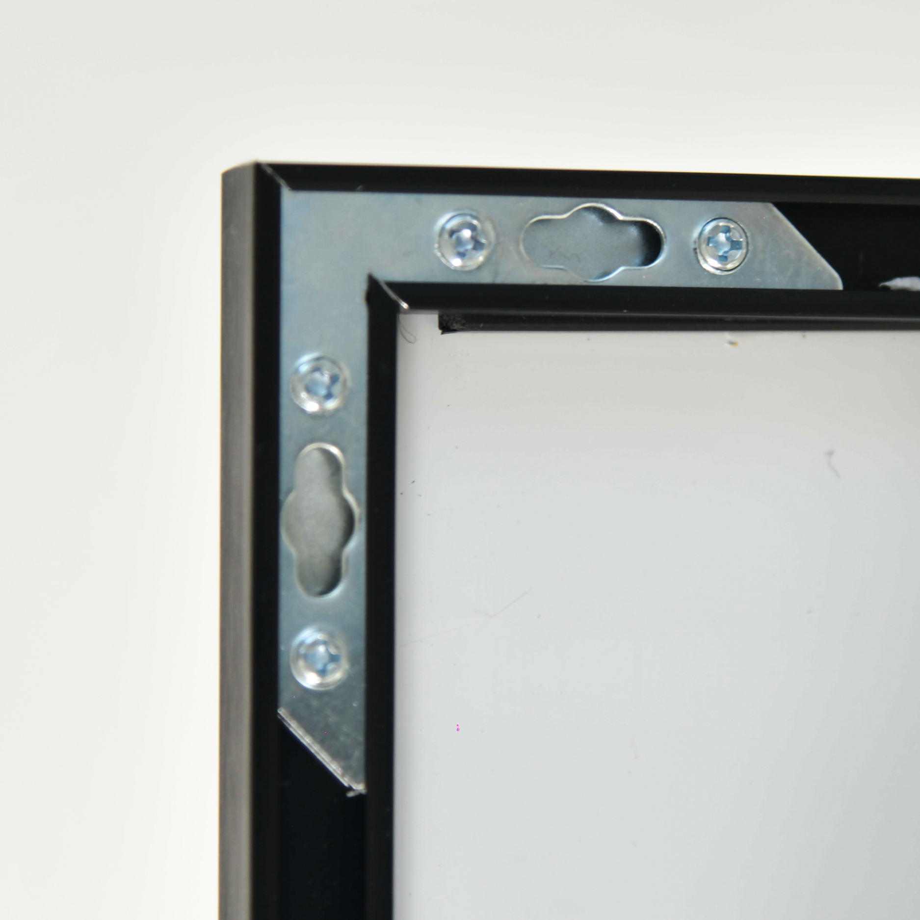71" X 32" Full Length Mirror With Stand, Black. 5mm Ultra Hd Glass For ...