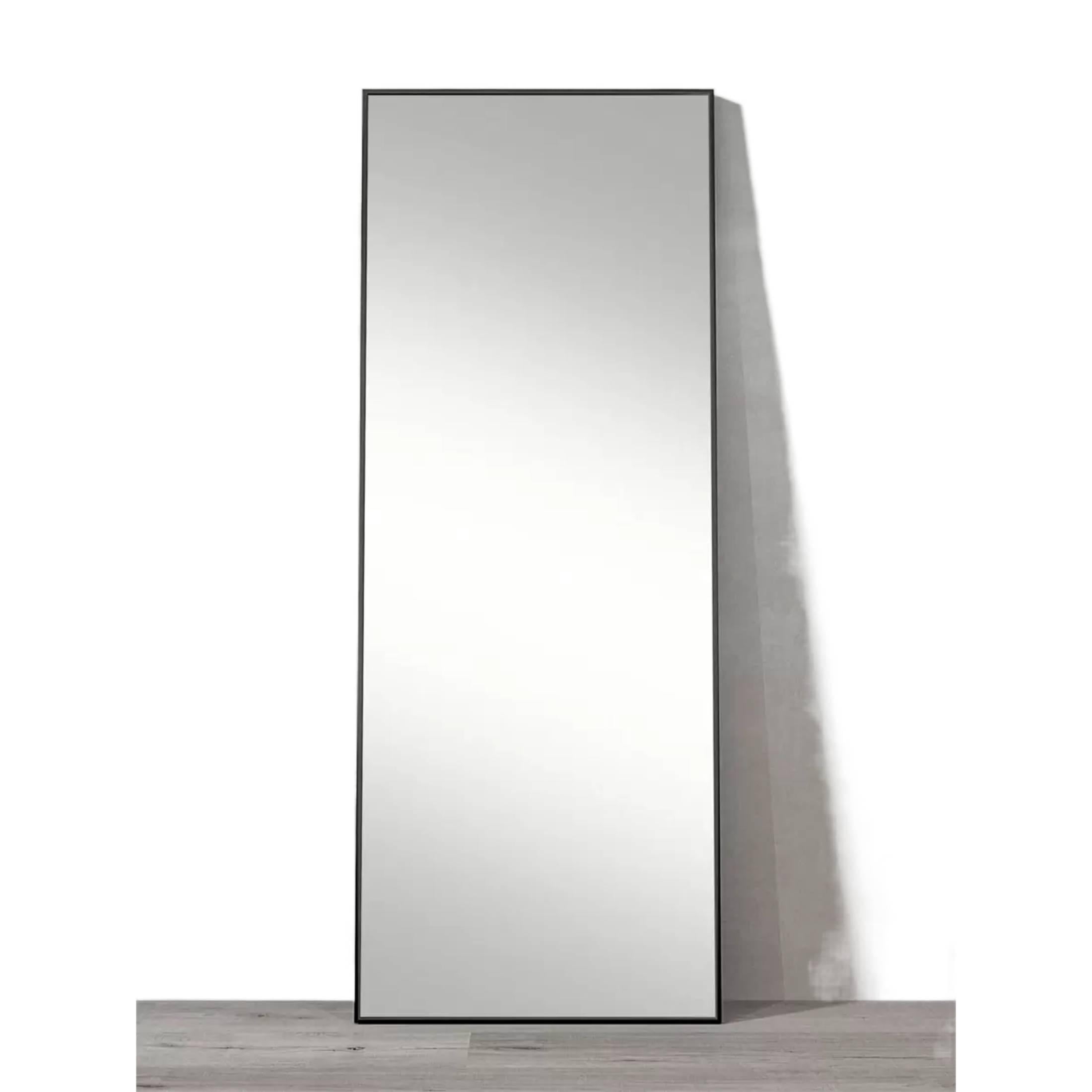 71"X30" Full Length Mirror, Aluminum Frame For Hanging Or Leaning ...