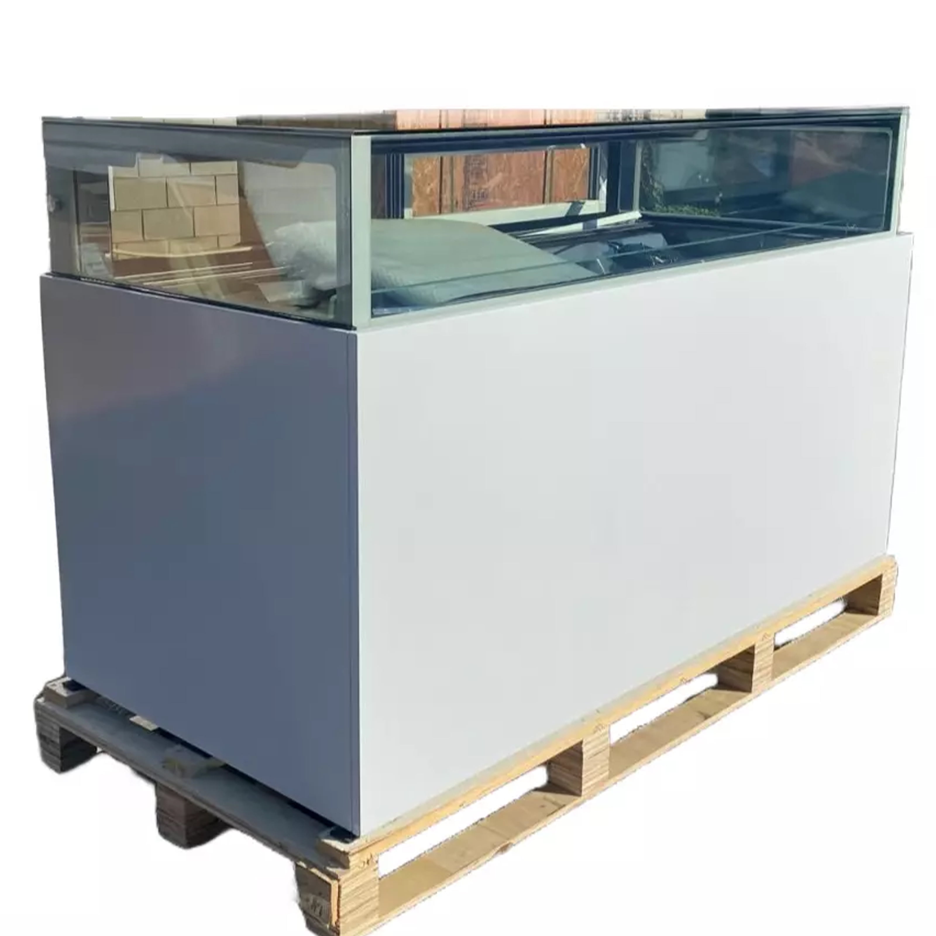 71 in. Commercial Luxurious Bakery Case Refrigerator Display Cooler NSF ...