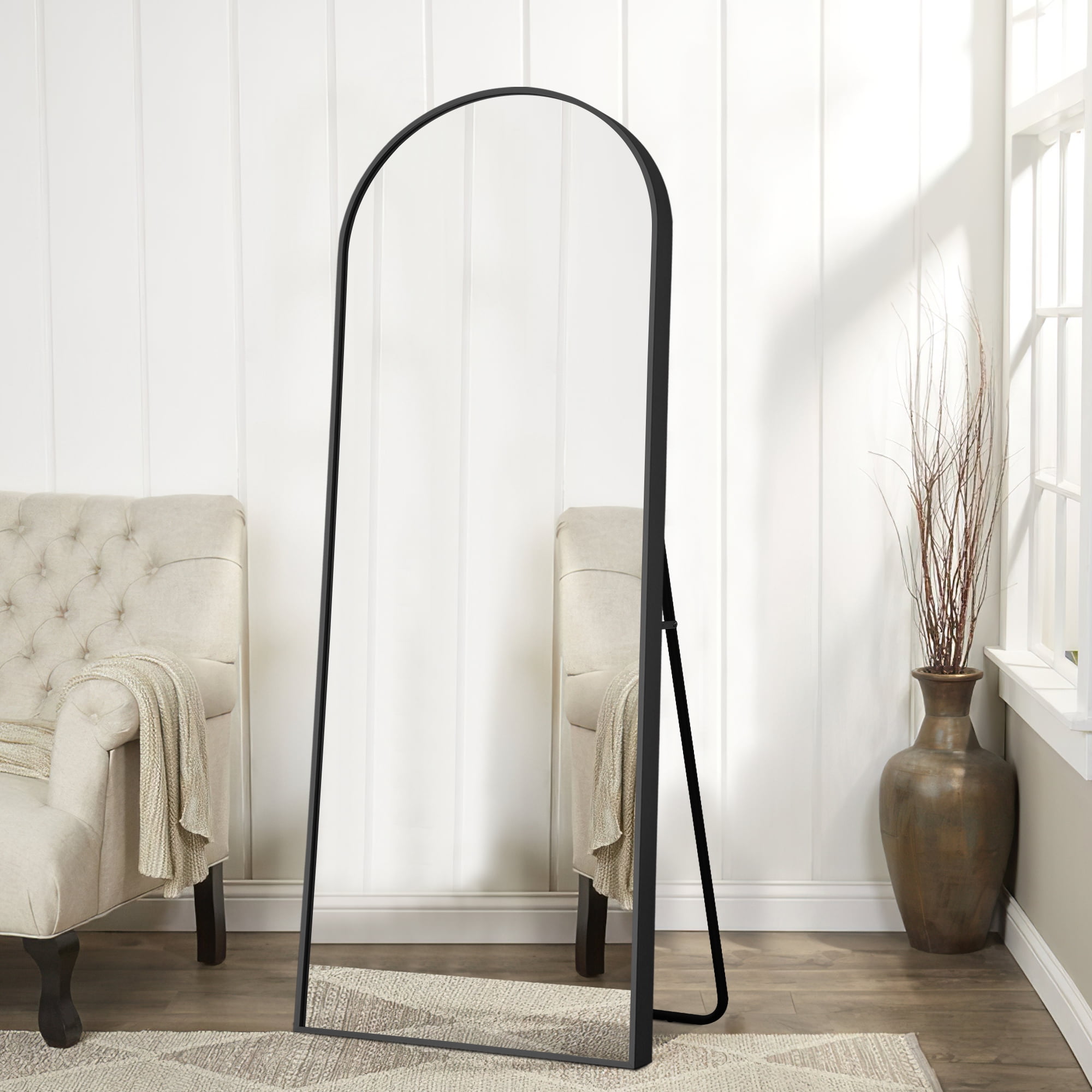 71" x 24" Floor Mirror Arch Mirror Full Length Mirror Large Mirror with ...