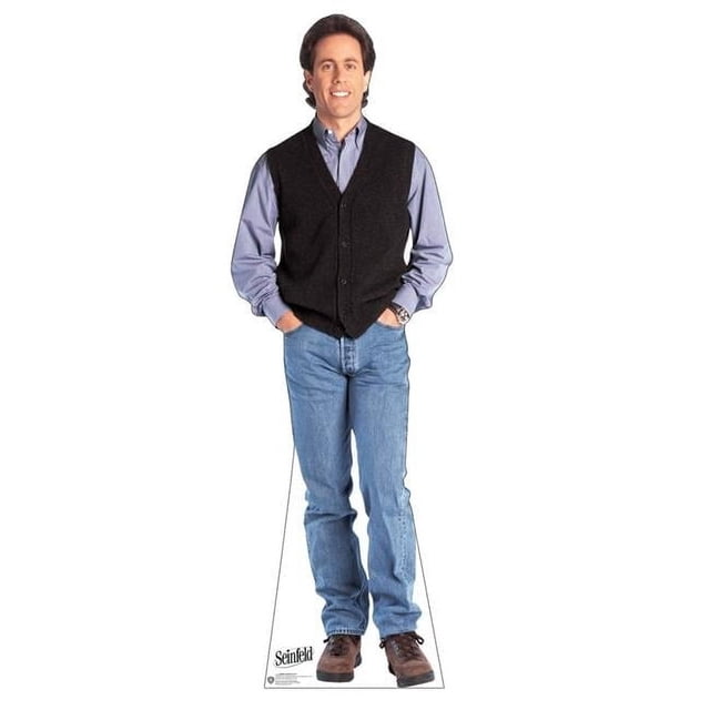 71 x 24 in. Jerry Seinfeld Cardboard Cutout - Walmart.com