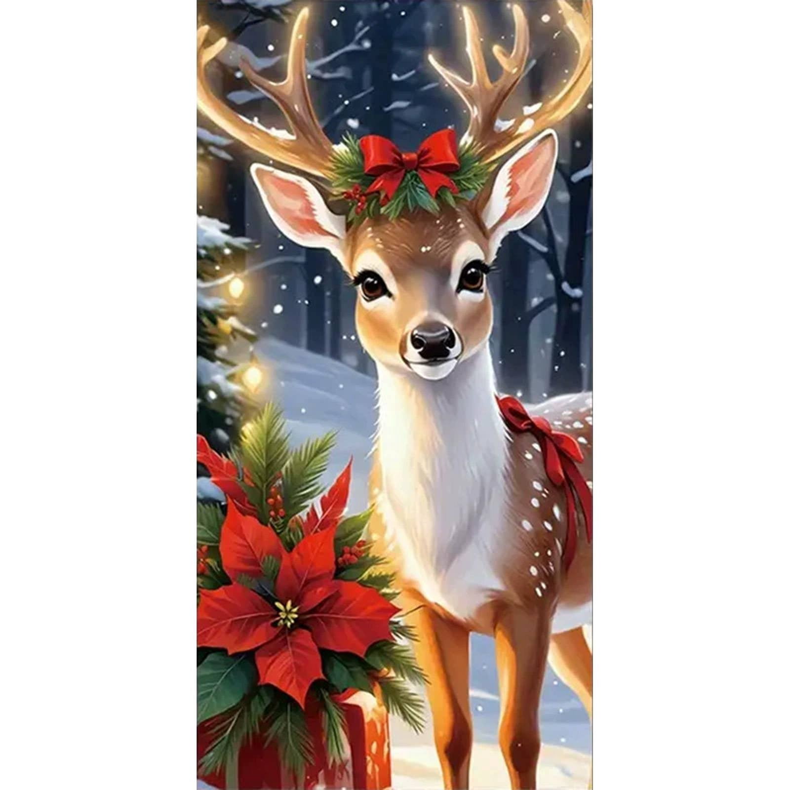 71" x 35" Christmas Door Cover, Christmas Front Door Decoration ...