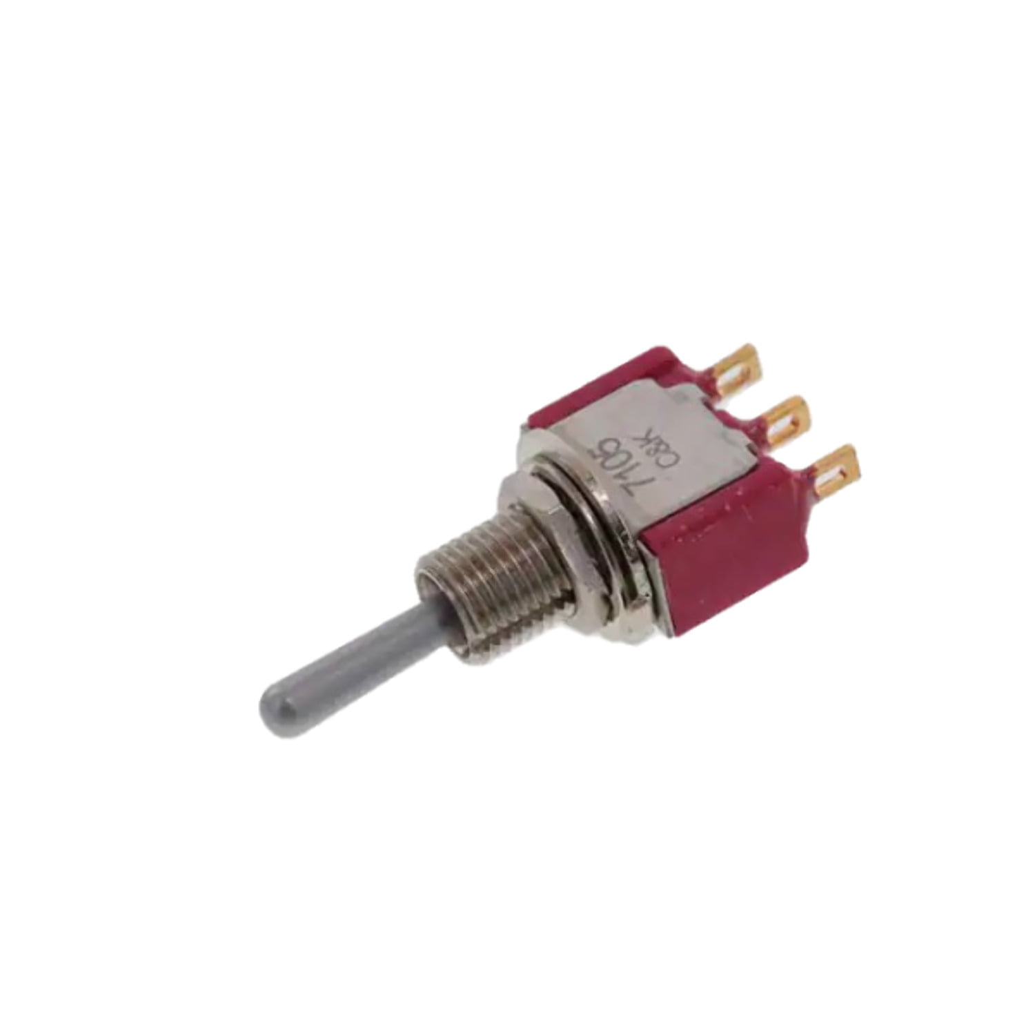 7105SYZBES Toggle Switch SPDT Panel Mount - Walmart.com
