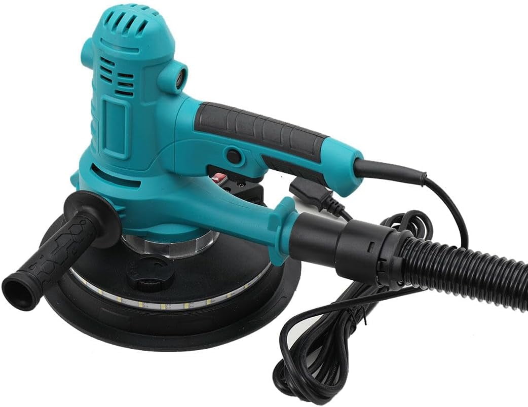 710W Portable Electric Wall Polishing Machine with LED Light, Drywall ...
