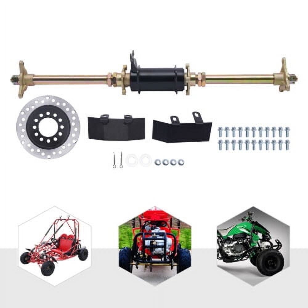 710mm 28" Rear Axle Complete Kit For 150cc 110 ATV Go Kart Quad Buggy ...