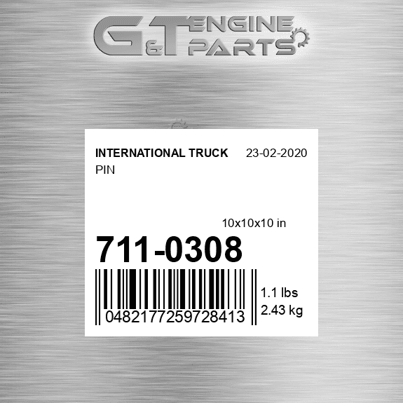 711-0308 PIN fits INTERNATIONAL TRUCK (New OEM) - Walmart.com