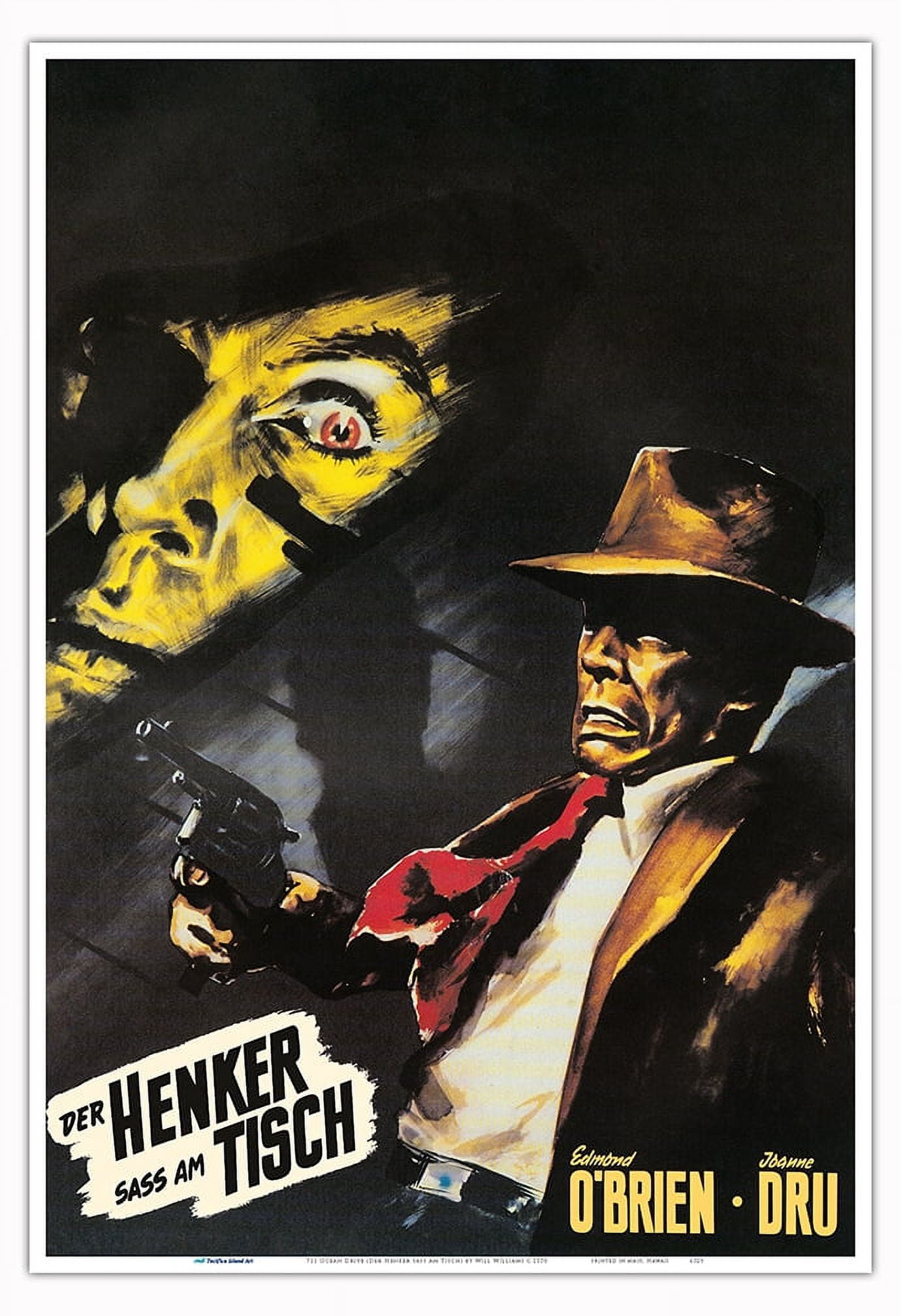 711 Ocean Drive (Der Henker sass am Tisch) - Starring Edmond O’Brian - Vintage German Film Movie ...