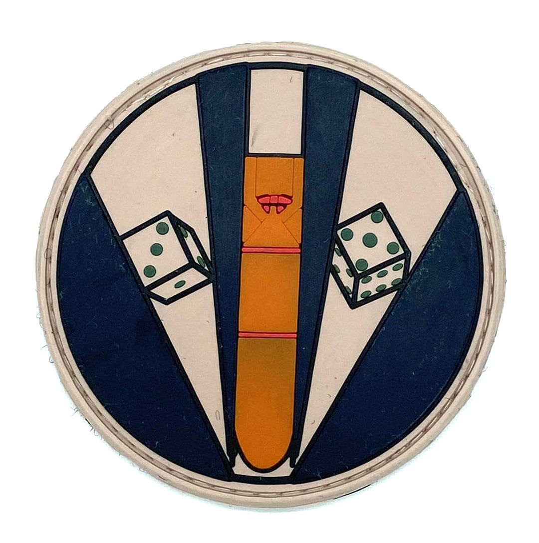 711th Bomb Squadron, 447th Bomb Group, WWII Tribute, PVC 3.5 Inch Patch ...