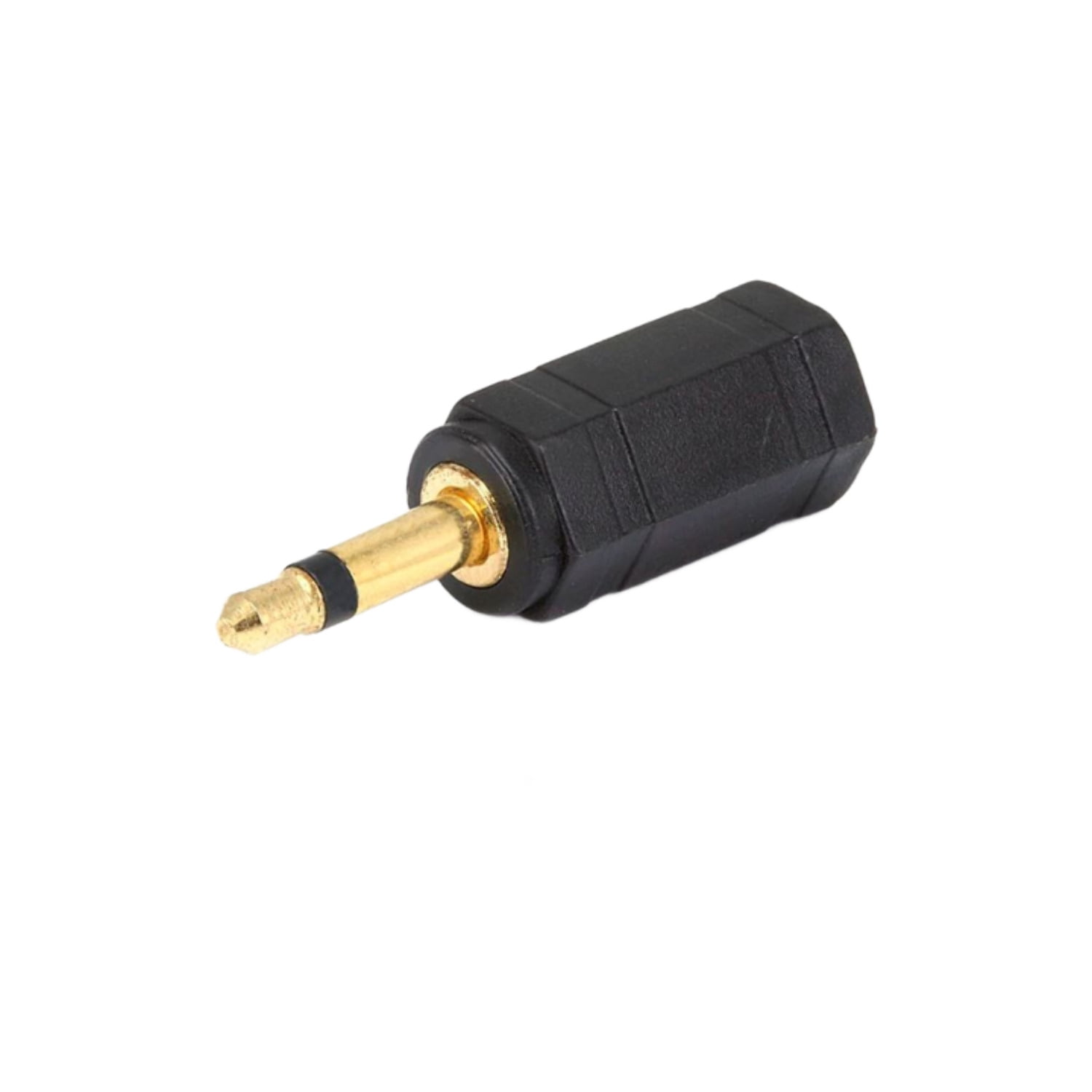 7128 Adapter Jack 3.5mm TS Mono Plug to 3.5mm TRS Stereo, Gold Plated ...