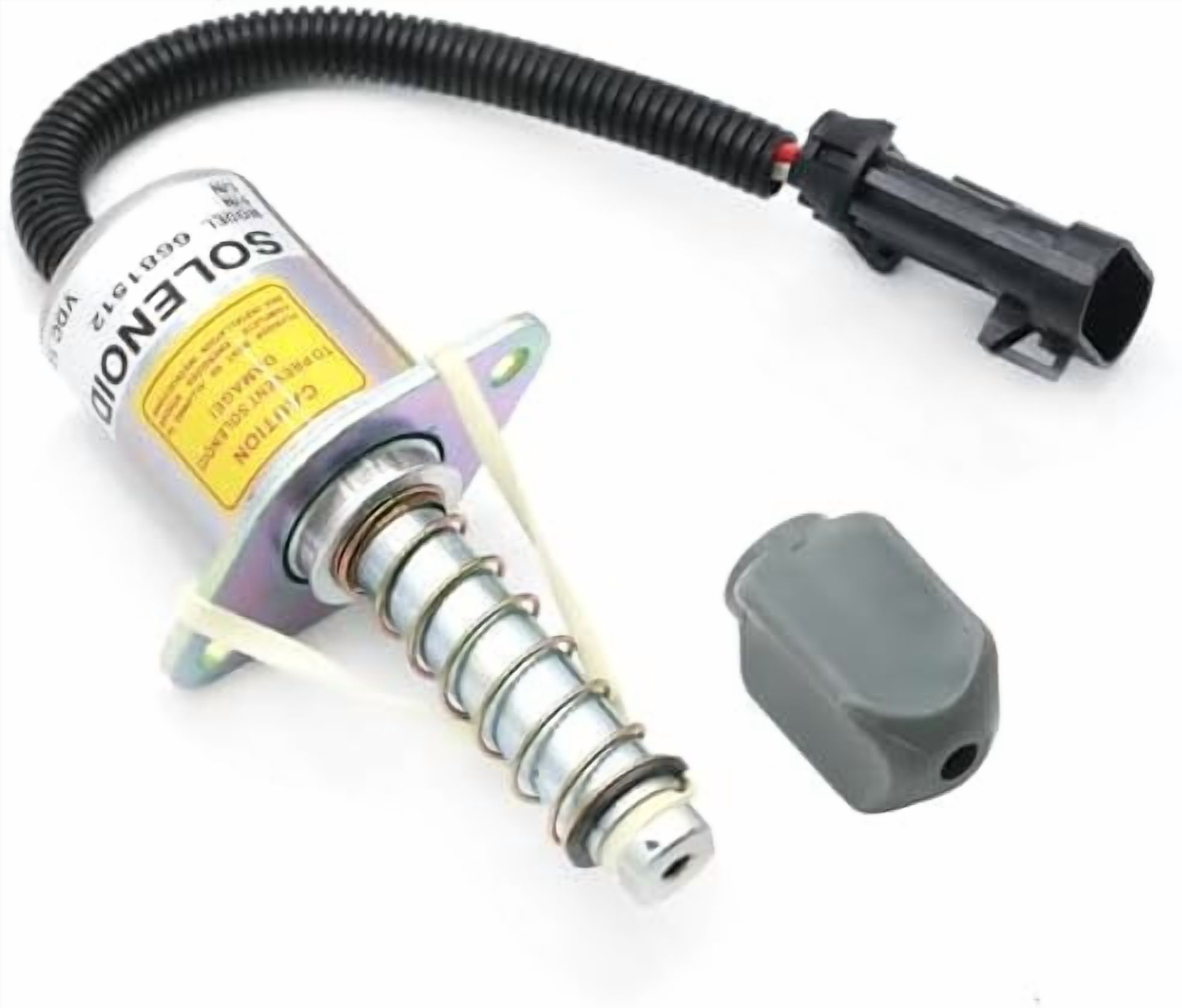 7136559 Lock Parking Brake Solenoid 12 V, Replacement for Bobcat Skid ...