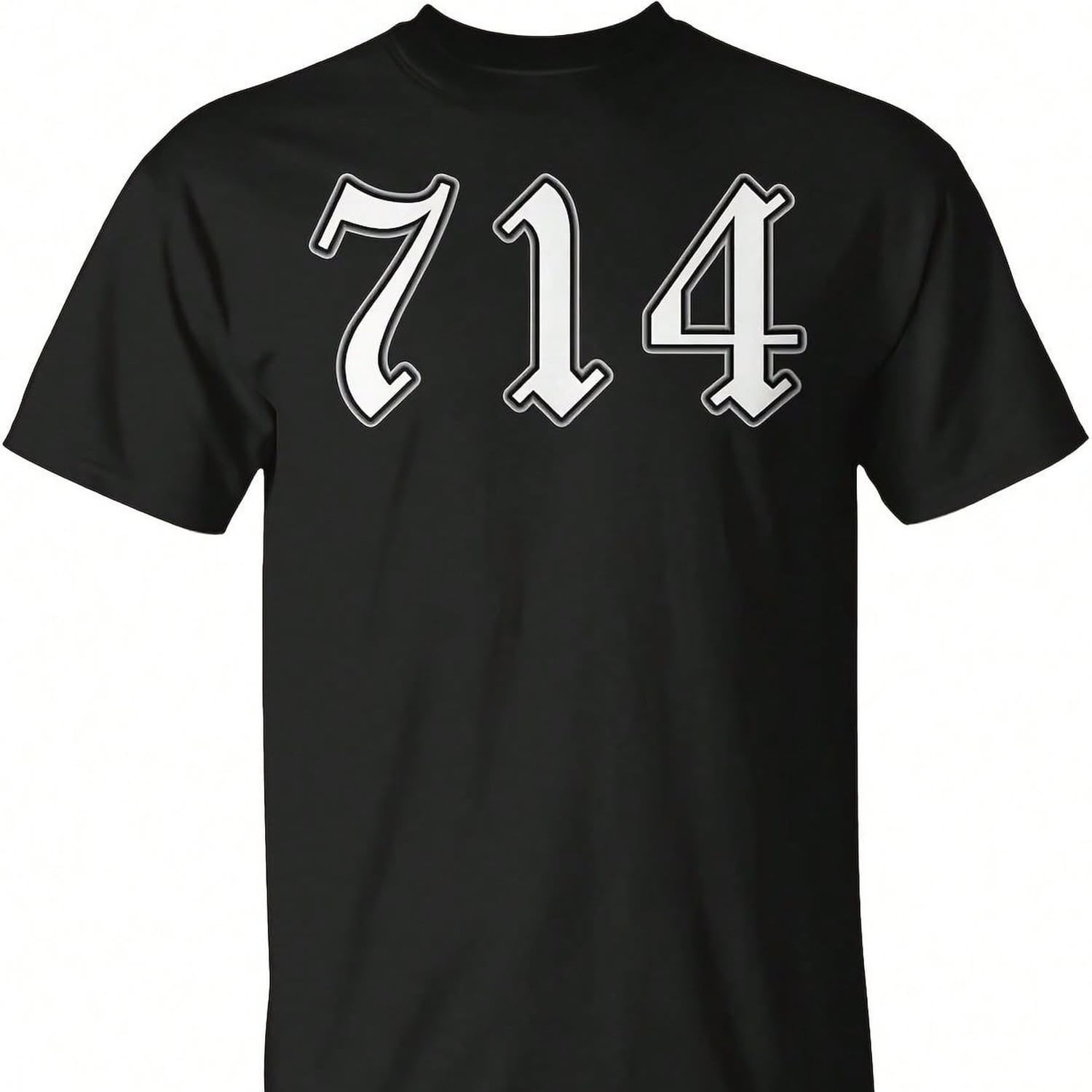 714 Area Code Orange County Old School S1Hirt T-S1Hirt - Walmart.com