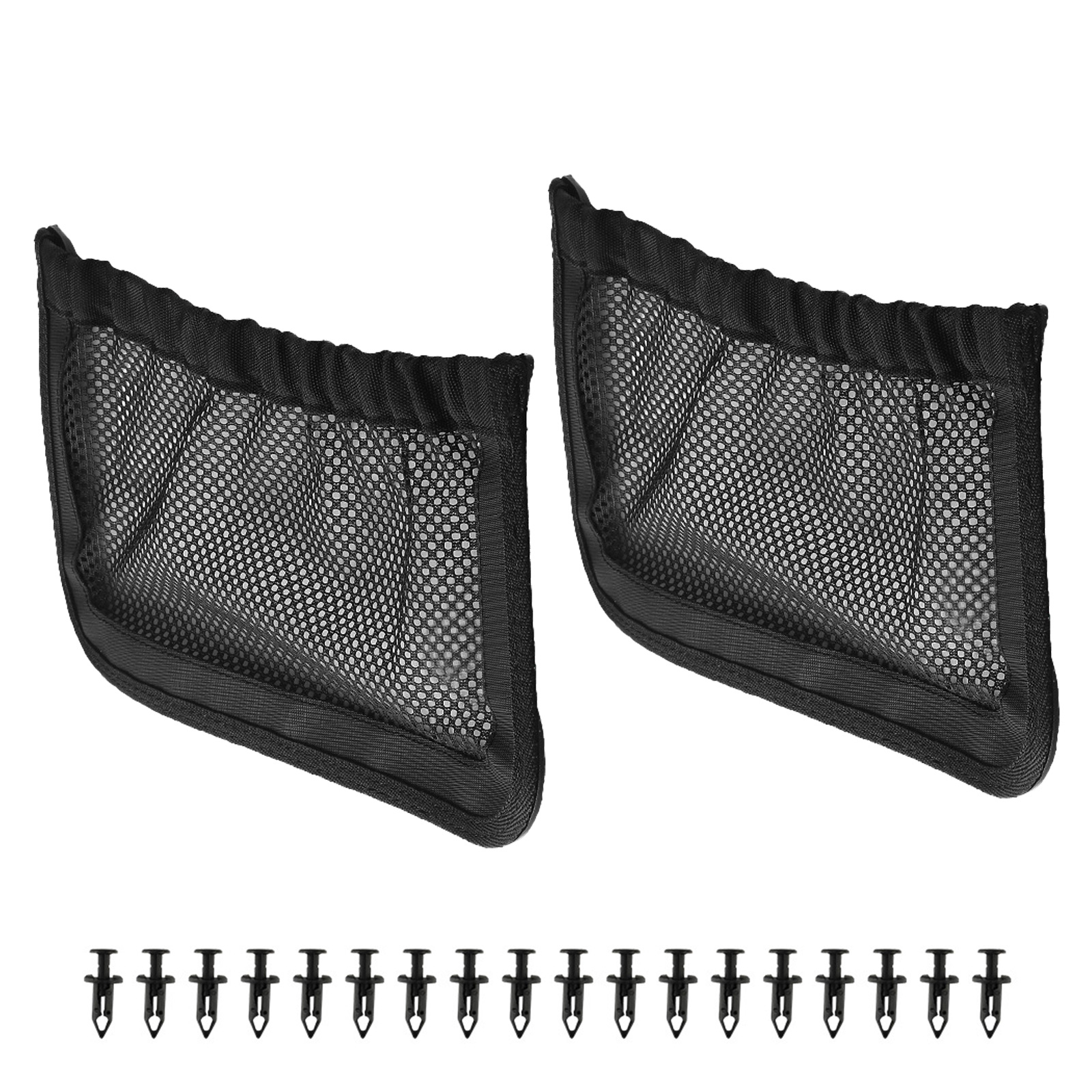 715003019 UTV Rear Backrest Storage Net Bag with Elastic Design ...