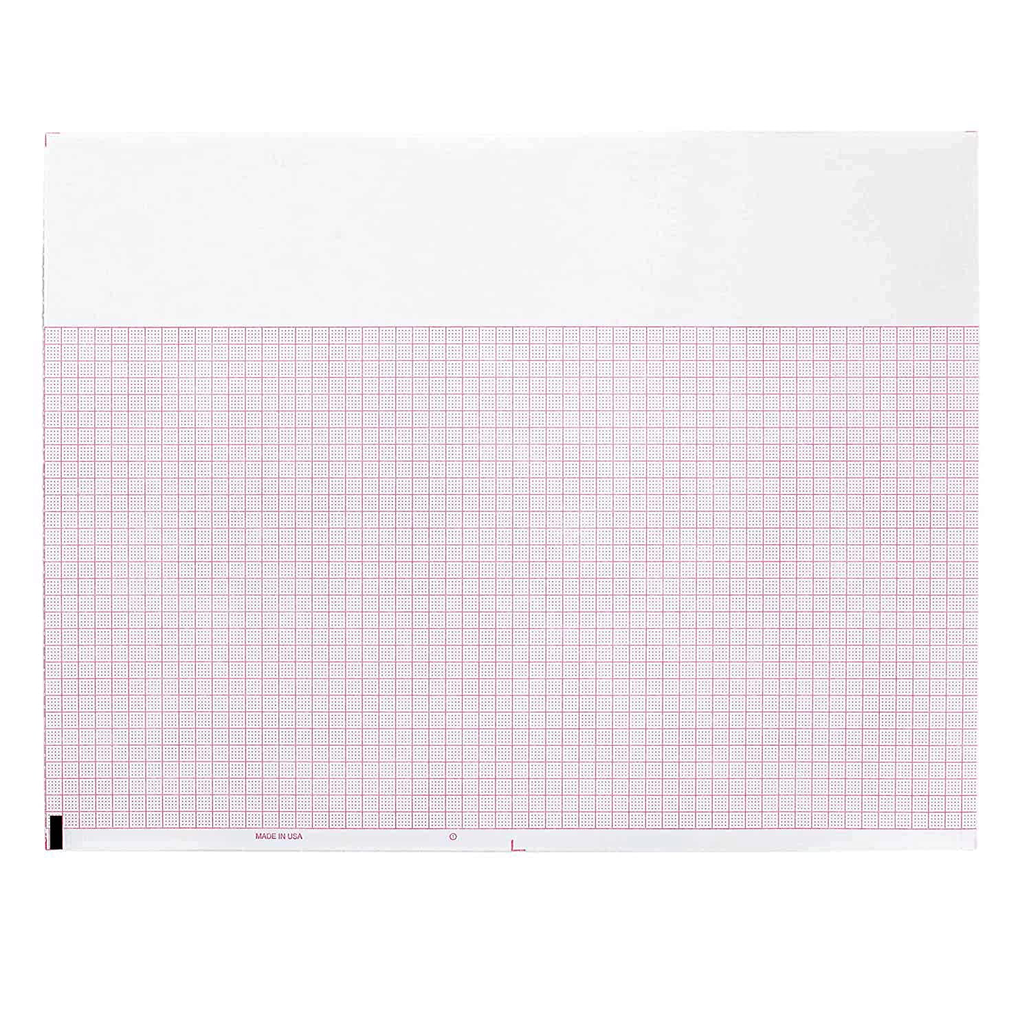 716-0237-00 Assurance 50 ECG Recording Paper for Model Burdick 8300 ...