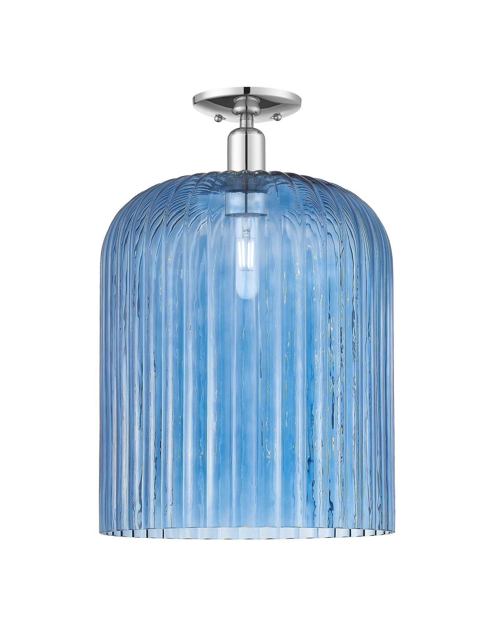 716-1C-PC-G559-12BL Innovations Lighting Bridal Veil - 1 Light Semi ...