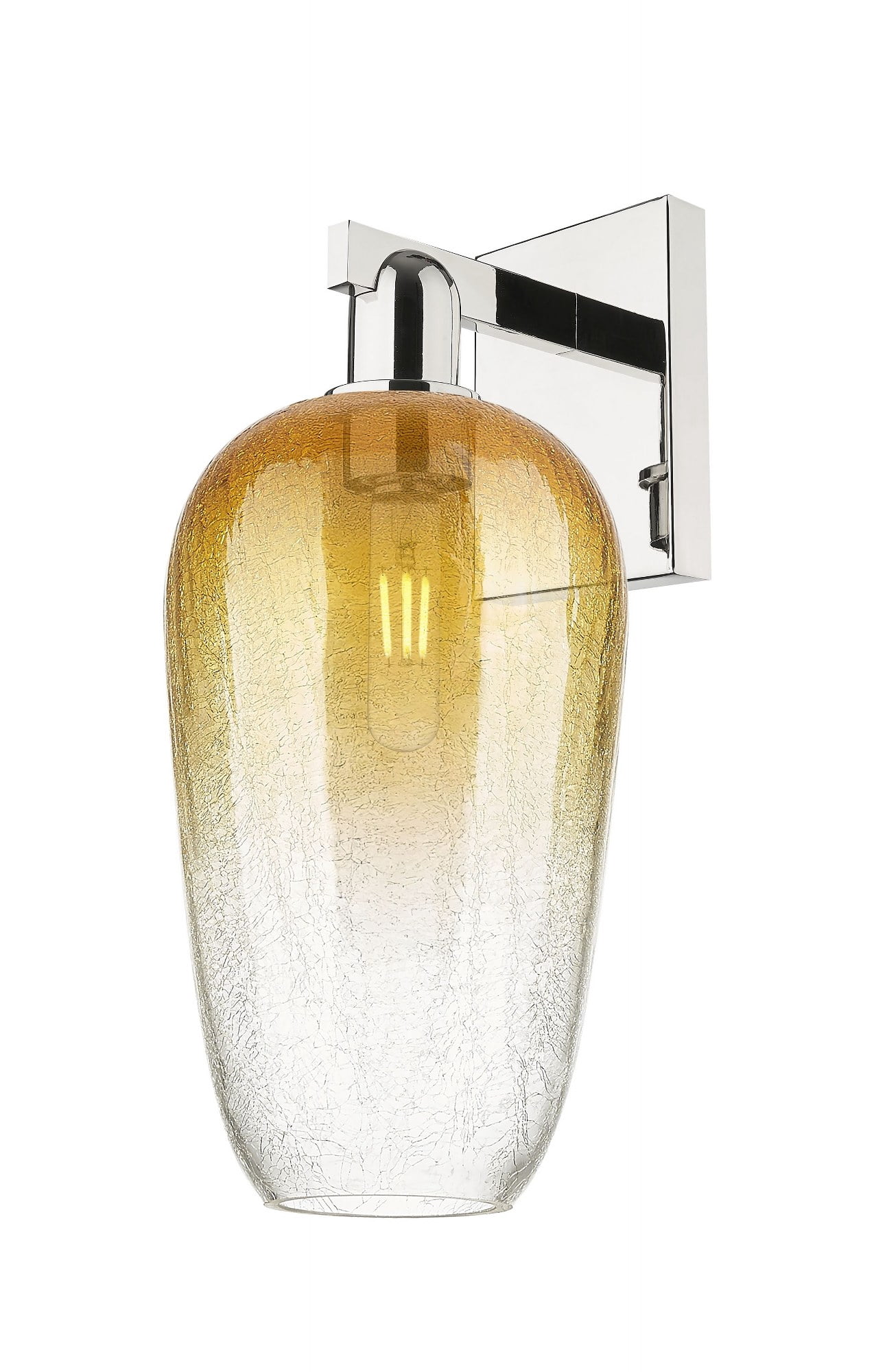 716-1W-PN-G484-7AM Innovations Lighting Brookhaven Flute - 1 Light Wall ...