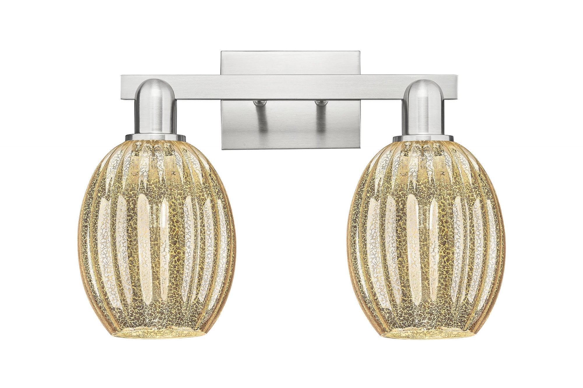 716-2W-SN-G459-6ME Innovations Lighting Preston - 2 Light Bath Vanity ...