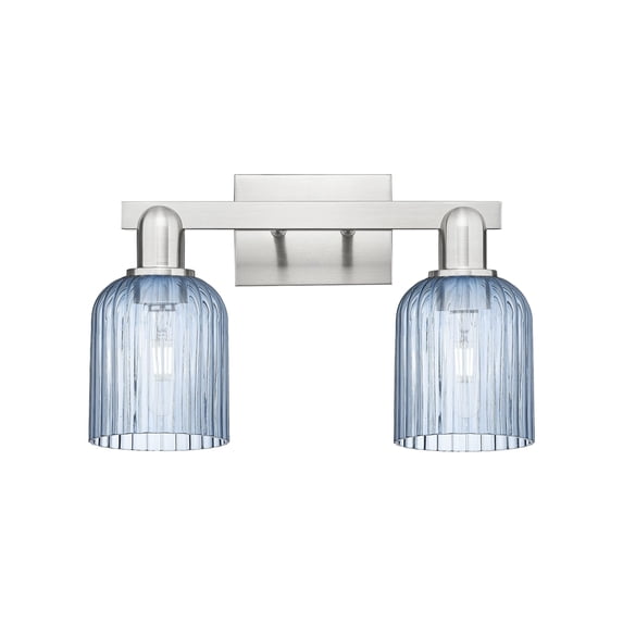 716-2W-SN-G559-5BL Innovations Lighting Bridal Veil - 2 Light Bath ...