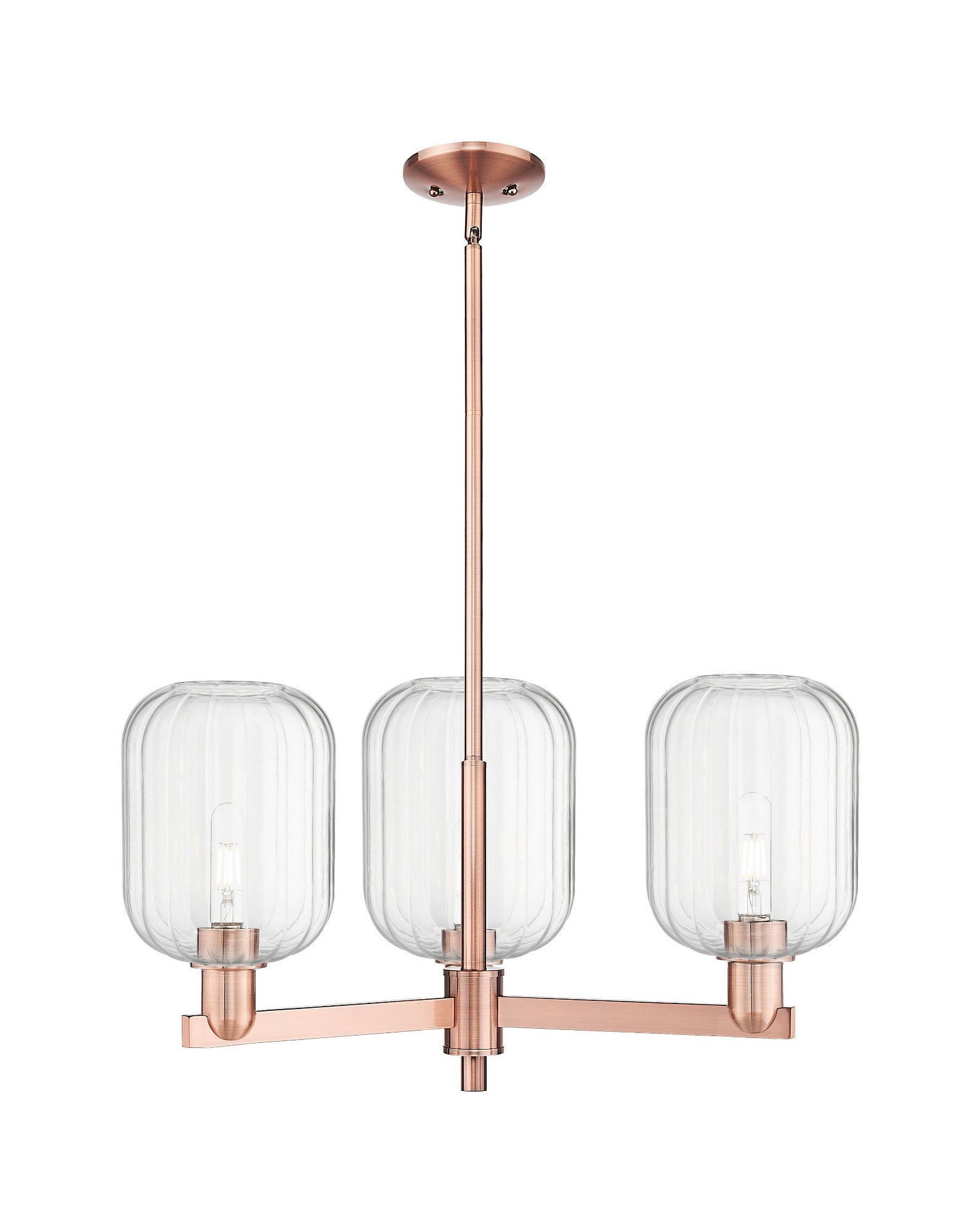 716-3CR-AC-G460-7CL Innovations Lighting Preston - 3 Light Stem Hung ...
