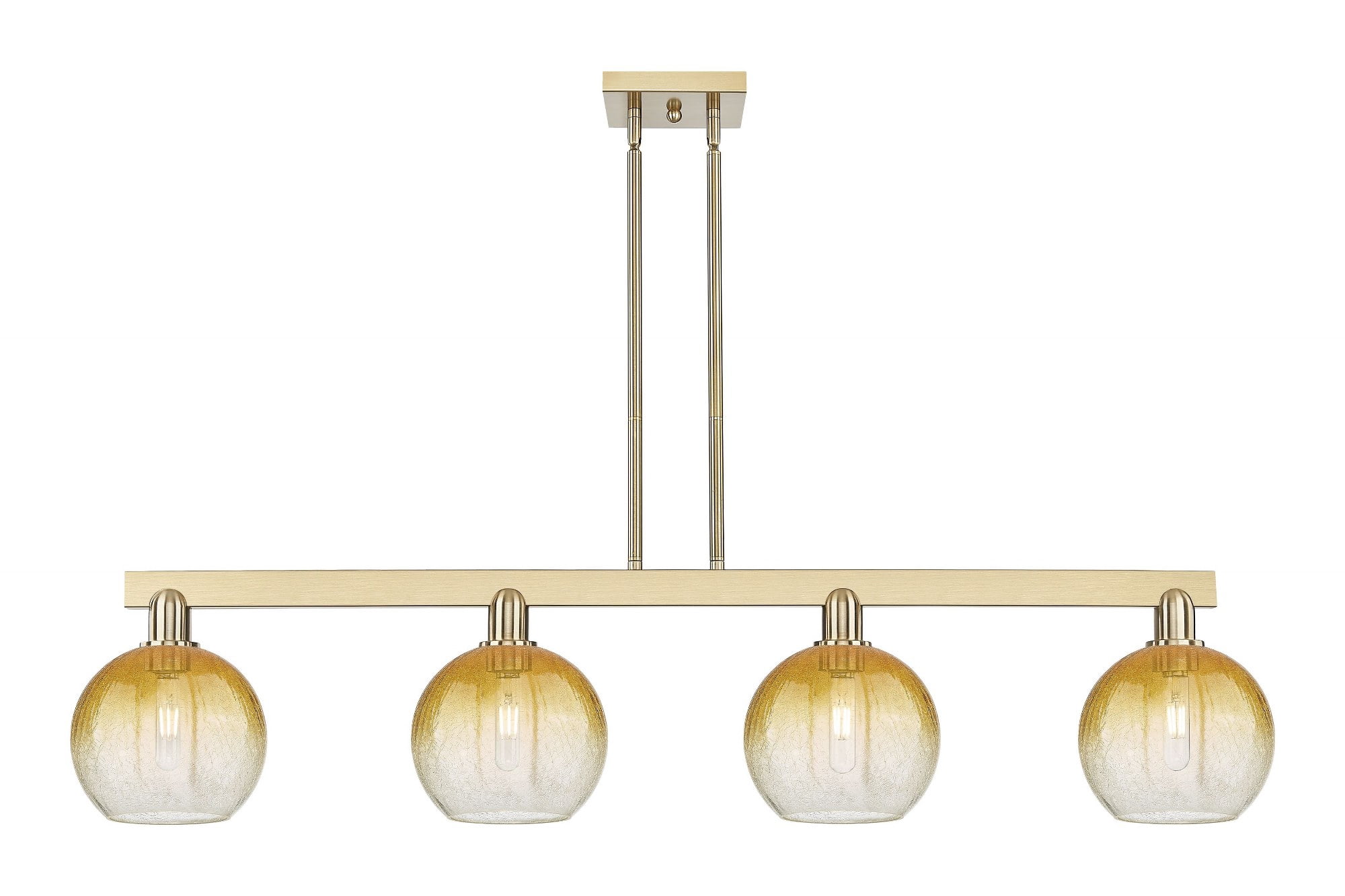 716-4I-CB-G483-8AM Innovations Lighting Brookhaven Globe - 4 Light Stem ...