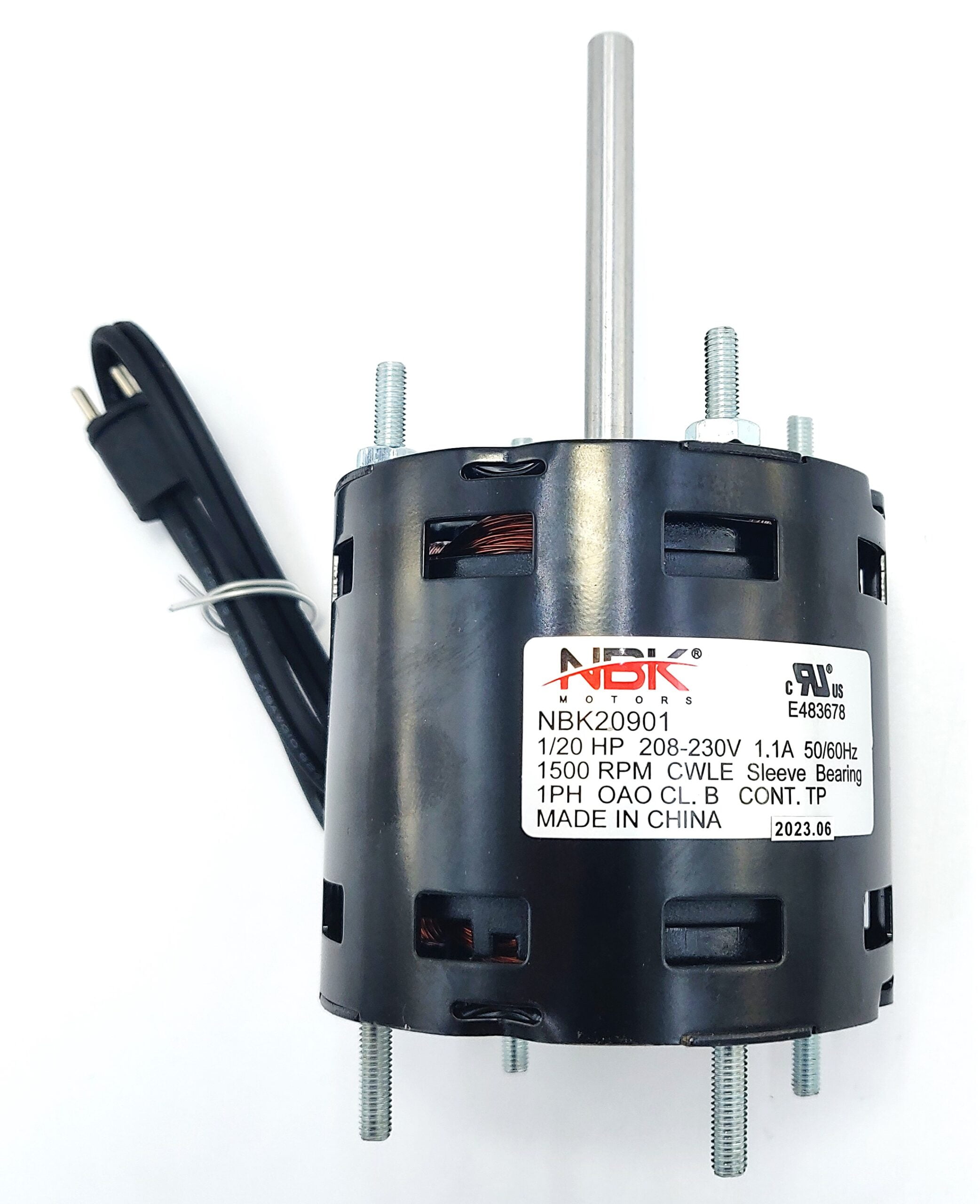 7163-3371 FAN MOTOR 208/230V 50/60HZ - EXACT FIT FOR FASCO ...