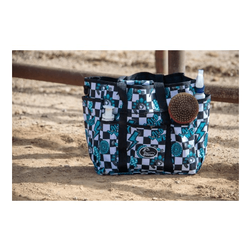 71803 Schulz Equine Turquoise Glass Grooming Tote - Walmart.com