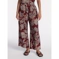 Time and Tru Women's Wide Leg Print Pants, Sizes XS-XXXL - Walmart.com