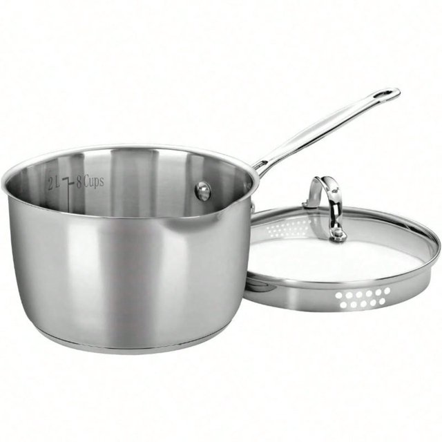 7193-20P Chef's Classic Stainless 3-Quart Cook and Pour Saucepan with ...