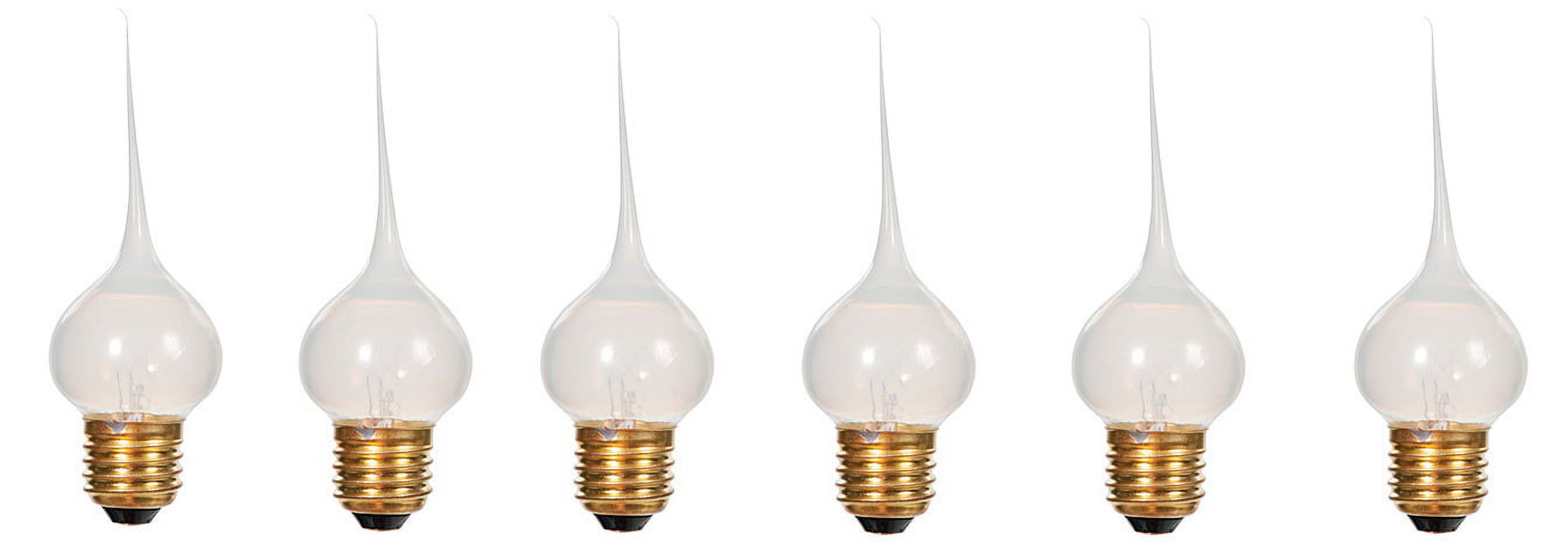 7194WSA Large Medium Base Silicone Light Bulbs, 7.5 Watt, Individually ...