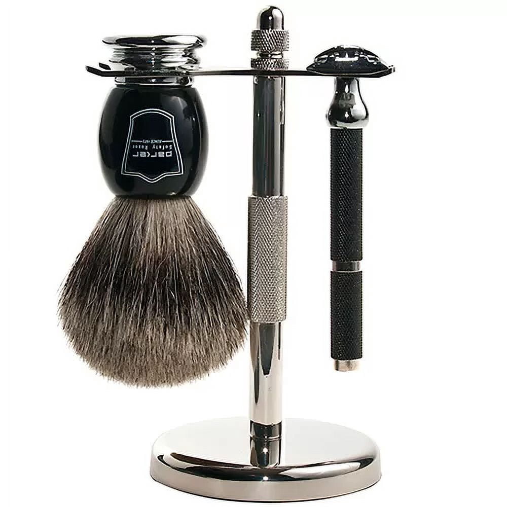 71R Classic Safety Razor Shave Set – Precision Razor, Stand & Pure ...