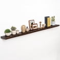 72" Floating Shelves Live Edge Elm Wood Floating Shelf for Wall Wall ...
