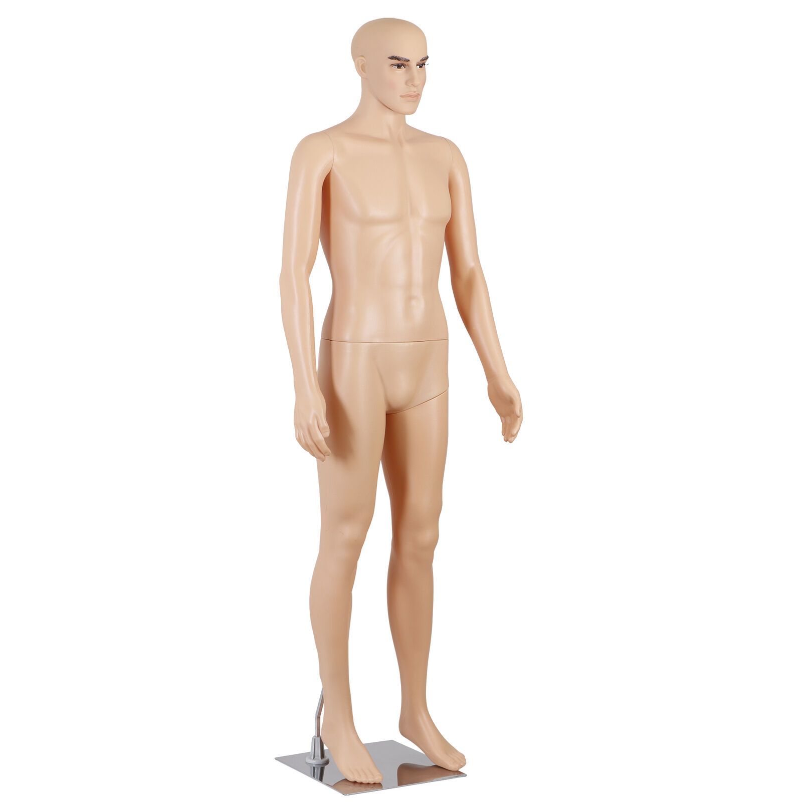 72" Adjustable Male Mannequin Full Body for Retail Clothing Shops 360° Design - Walmart.com