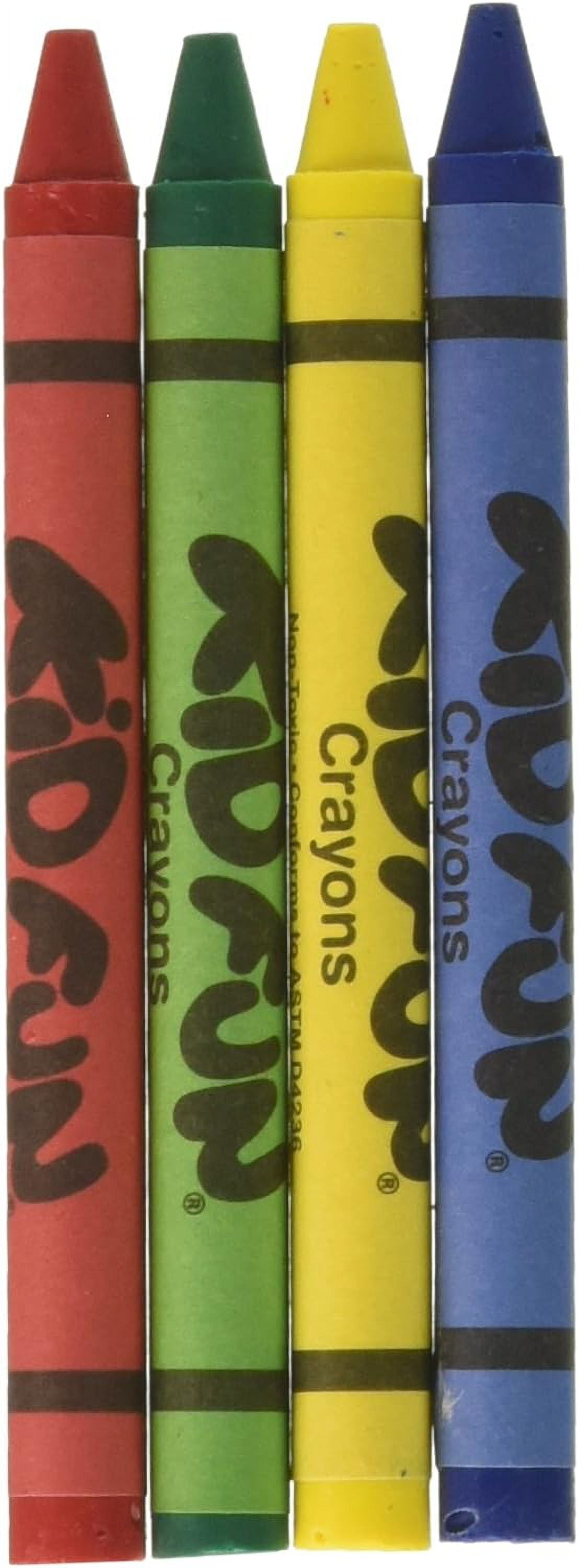 US Toy Crayons, 72 Boxes Total, 4 Colors per Box, Bulk Classroom ...