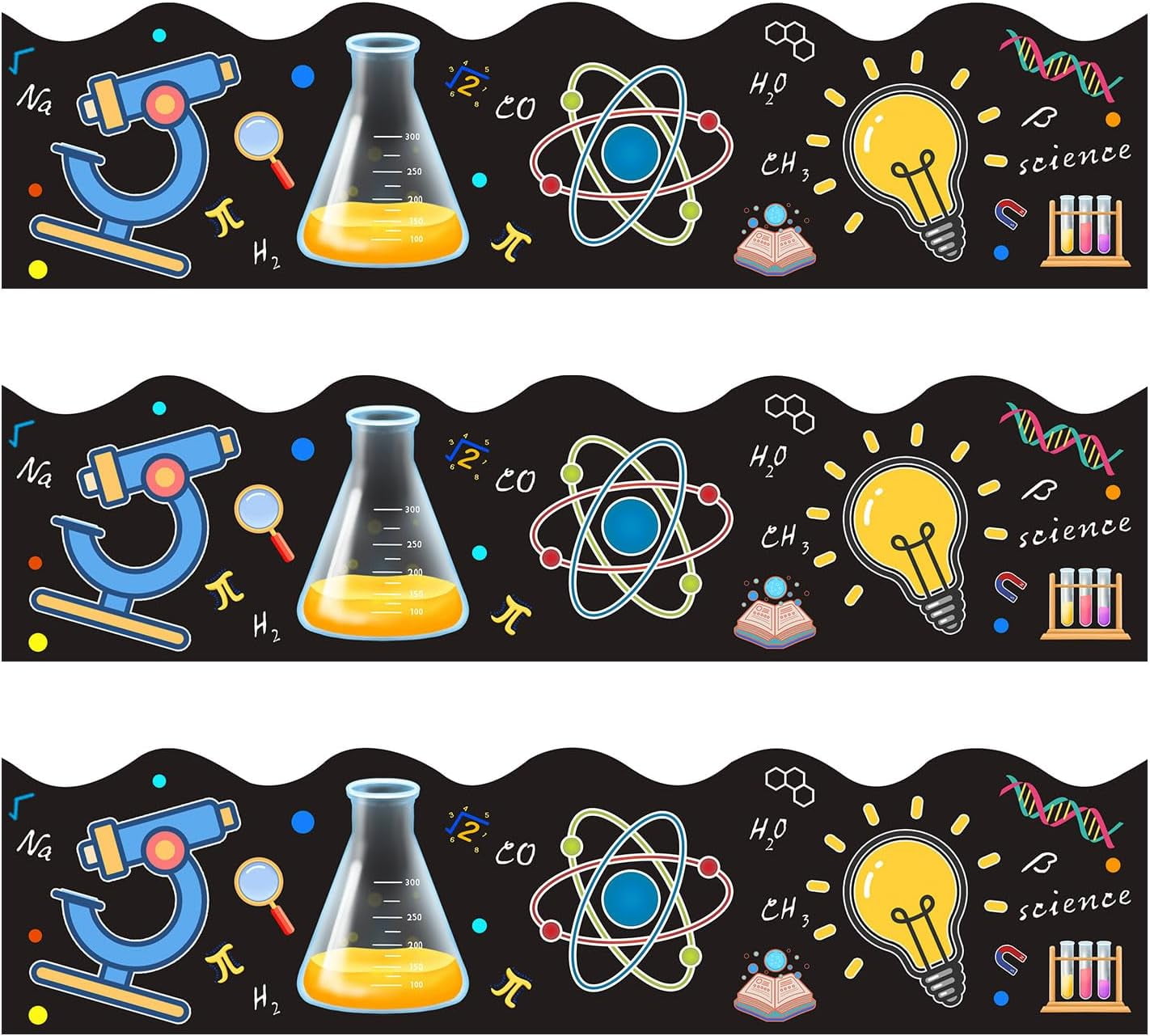 72 Feet Science Bulletin Board Borders Science Bulletin Board Trim ...