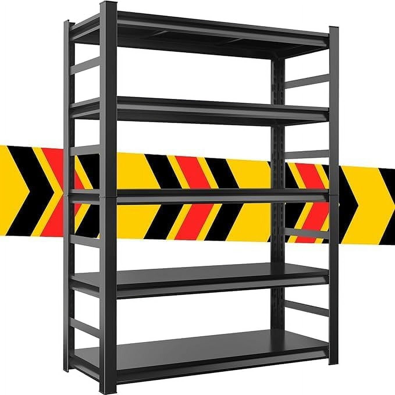 72" H|48" W Garage Shelving Unit and Storage-Easy Assembly Metal ...