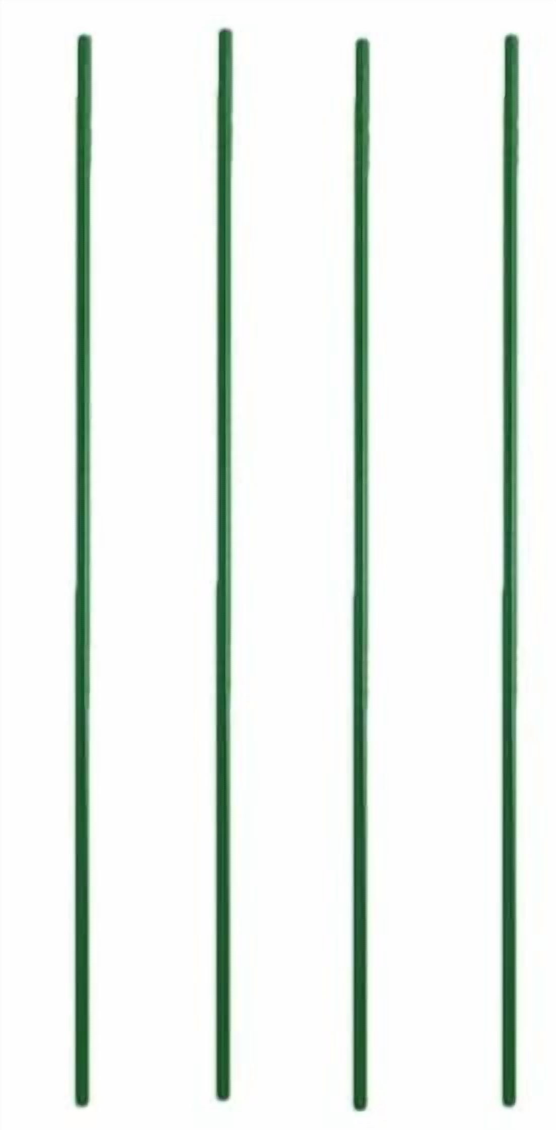 72" High Commercial Green Epoxy Wire Shelving Posts, Pack of 4 Green ...