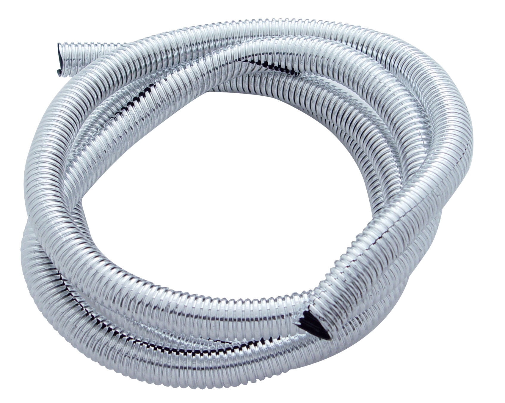 72" Long Chrome Plastic Wire Loom - 1/2" Diameter Boat, Truck, SUV, Car ...