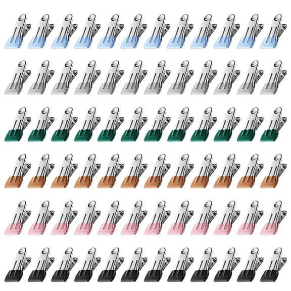 Clothes Pins Heavy Duty 30 Pack, 2.17 Inch Metal Chip Clips ...