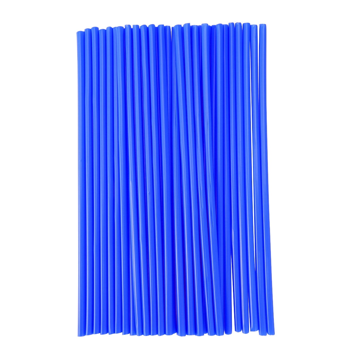 CIMAXIC 72Pcs Blue Spoke Covers for Dirt Bike Durable Lightweight Rim ...