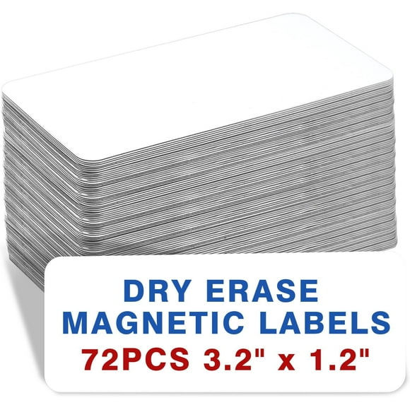 Dry Erase Magnetic Name Tags