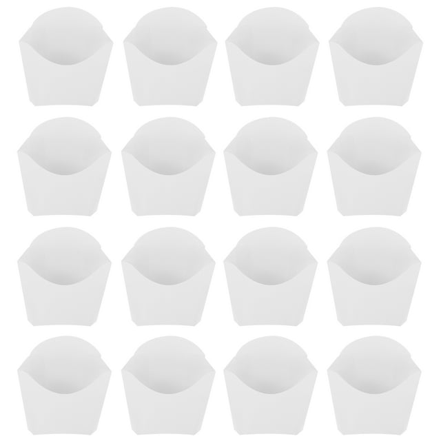 72 Pcs French Fries Box Paper Cups French Fries Disposable Fries ...