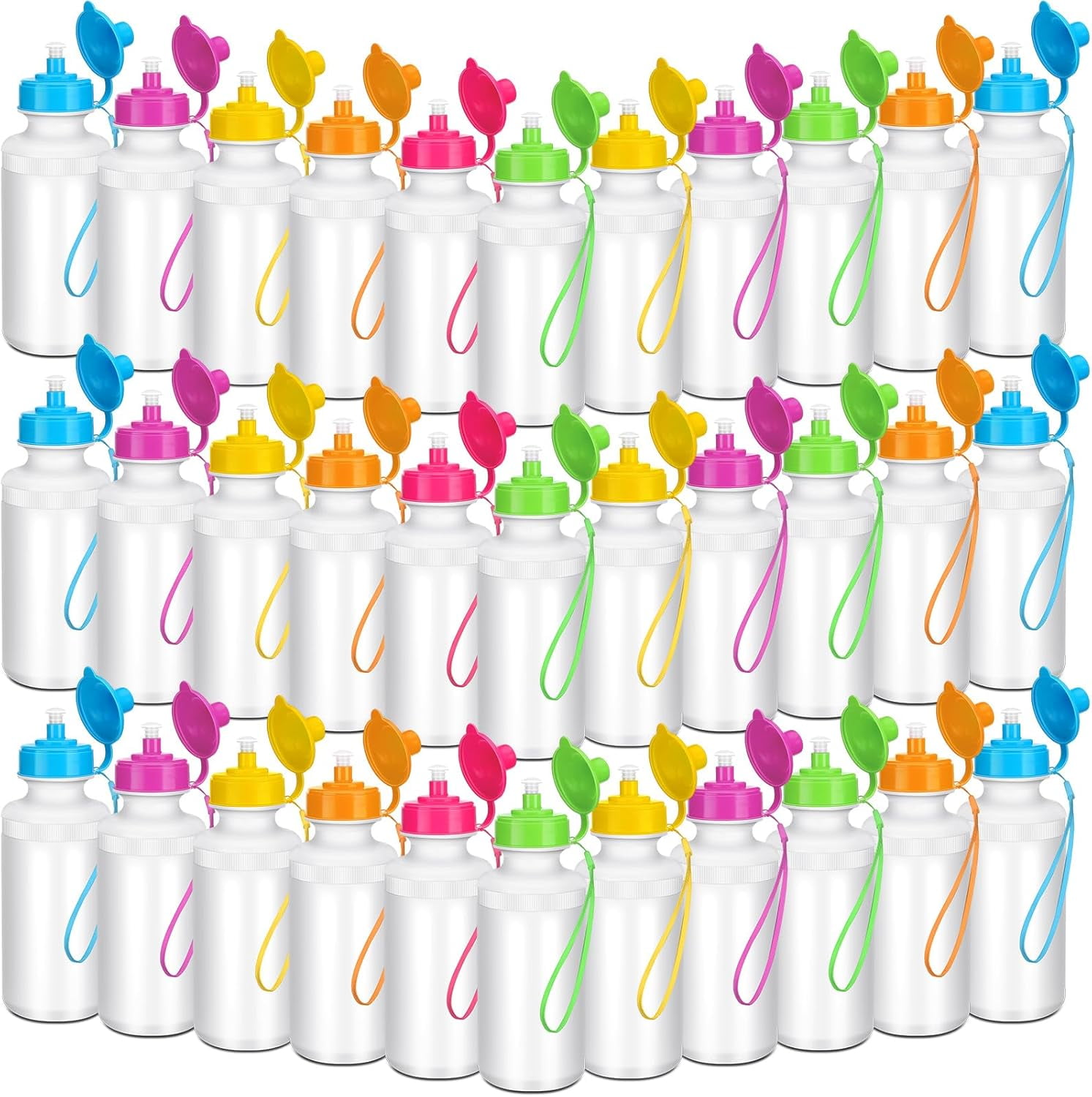 72 Pcs Reusable Water Bottles Bulk Operation Shoebox Gifts 20 oz ...