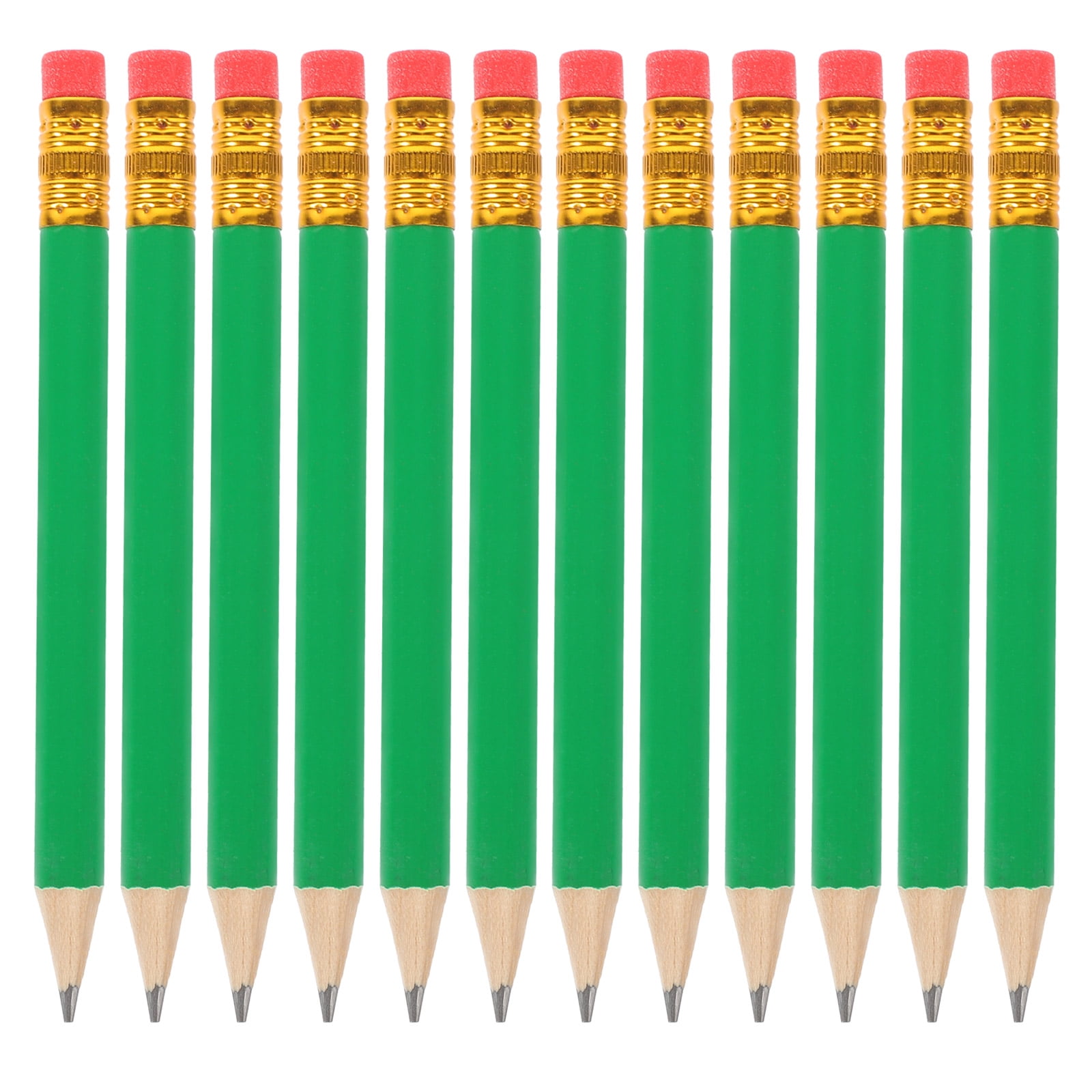 72 Pcs Short Pencil Beginner Pencils Sketching for Drawing Purple Green ...