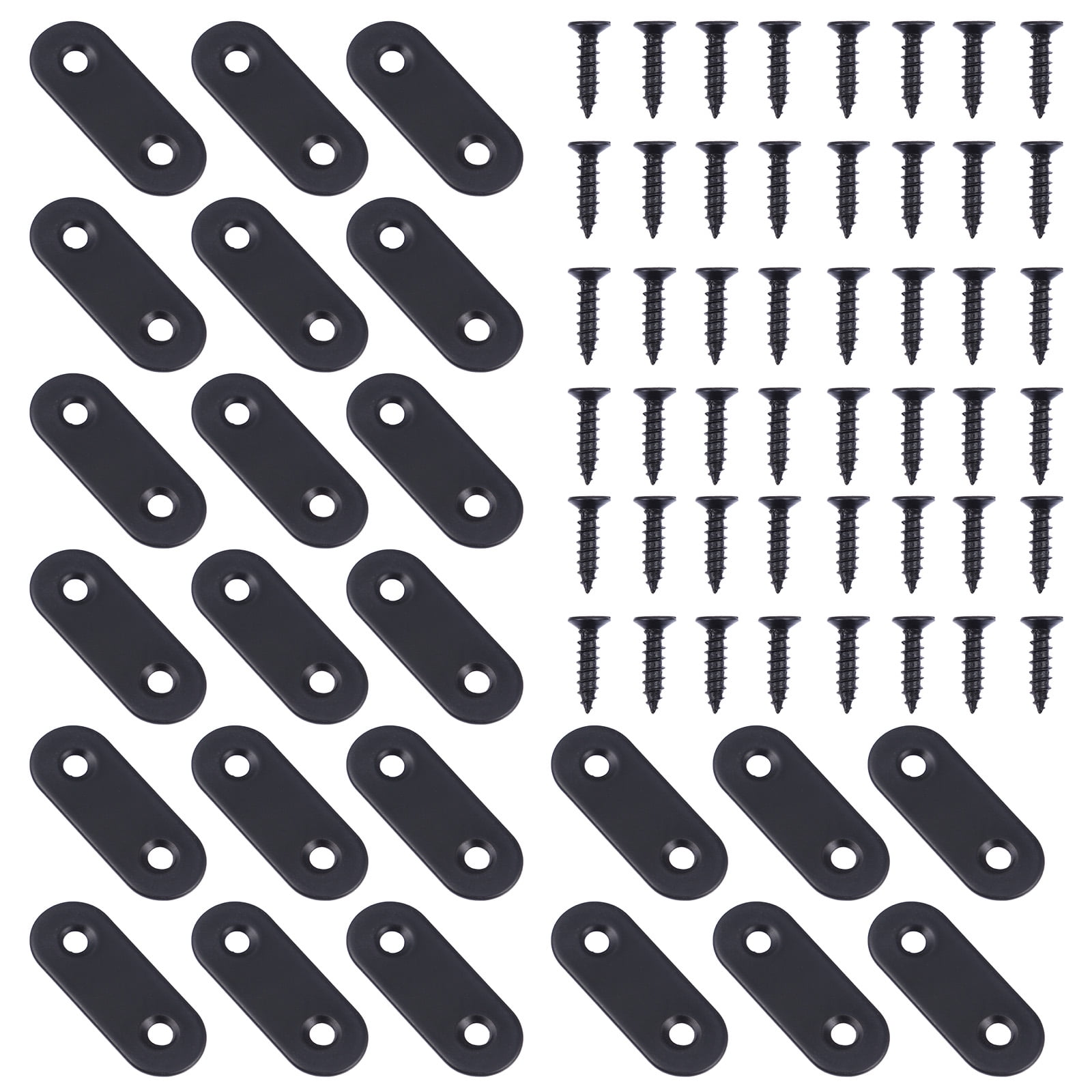 72 Pcs Stainless Steel Corner Brace Heavy Duty Angle Connecting ...