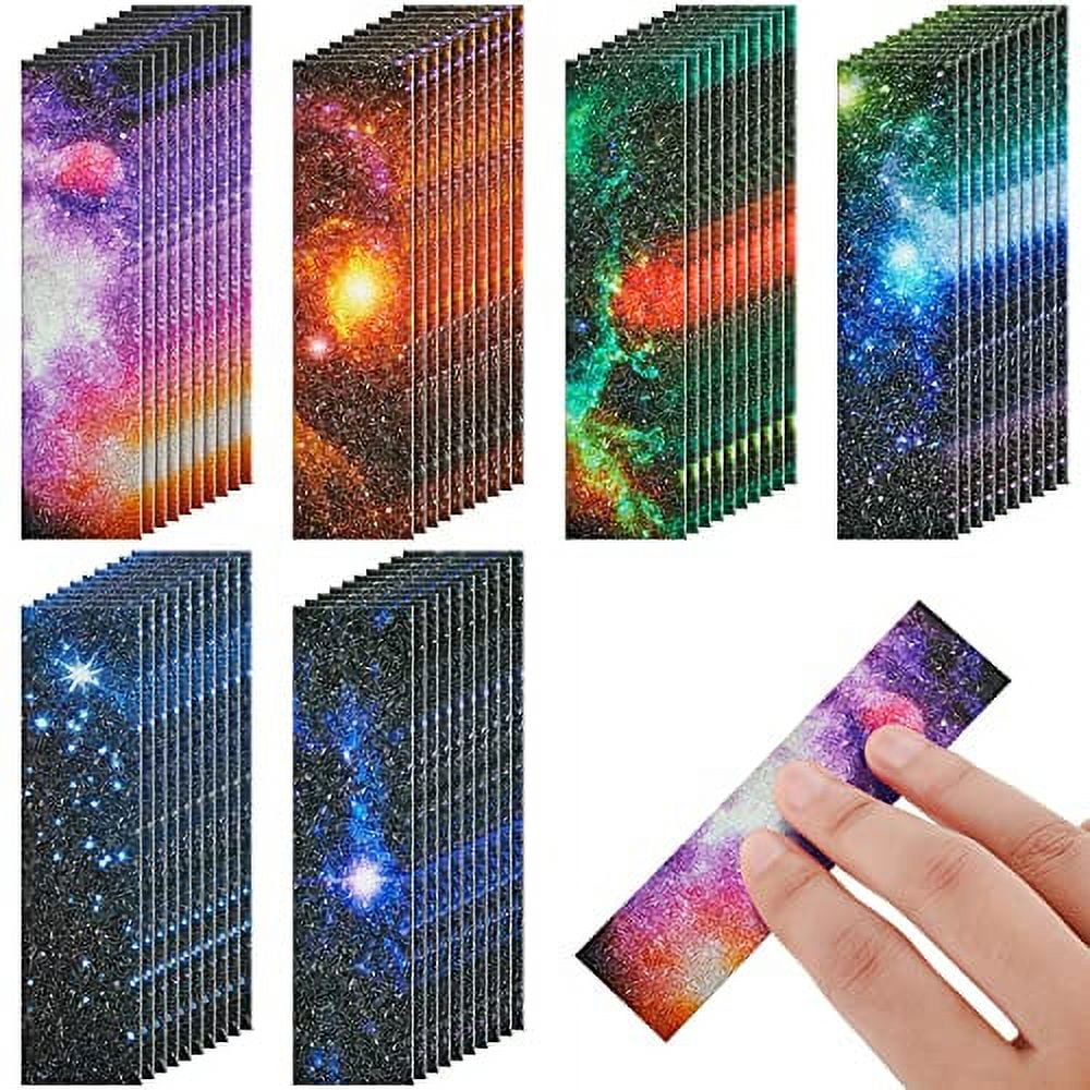 72 Pieces Anxiety Sensory Stickers Fidget Textured Strips Toys Anti ...