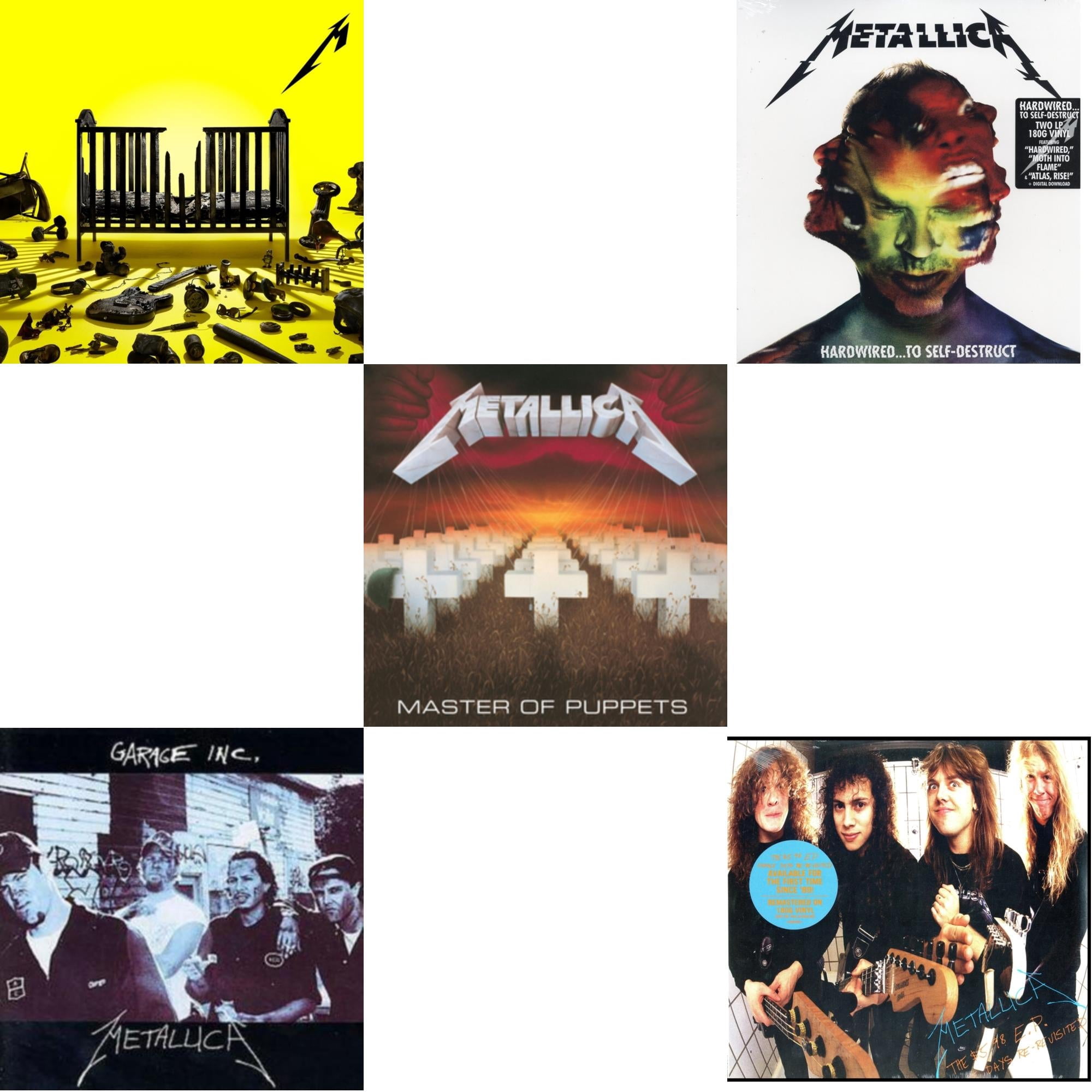 72 Seasons (2LP) & Garage Inc. & Master Of Puppets (Remastered ...