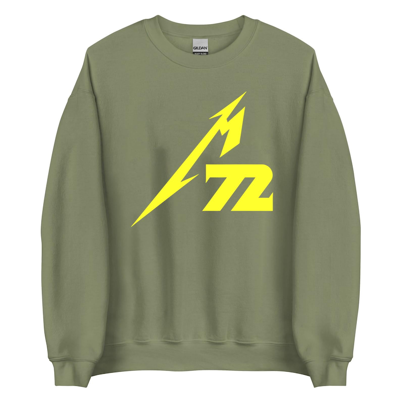 72 Seasons Tribute Rock Shirt, Strobe Light Graphic Band-Inspired Tee ...