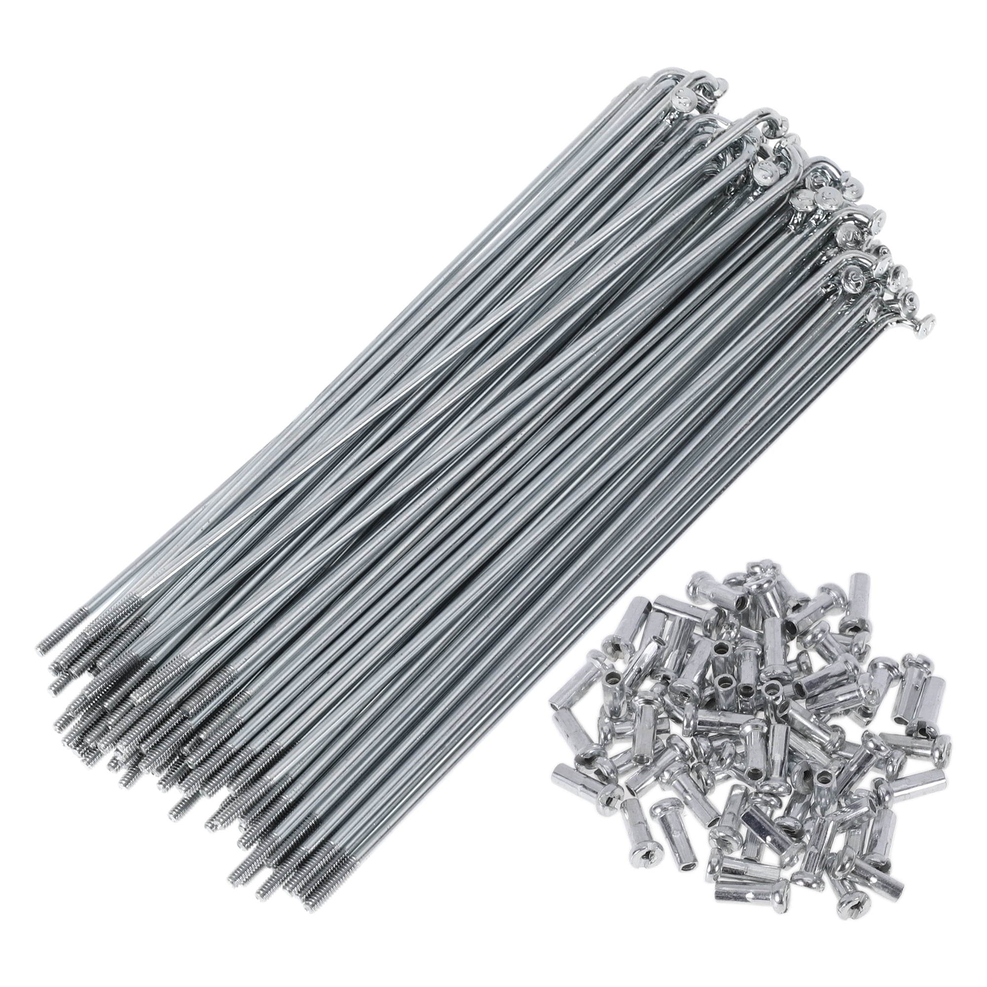 72 Set 14G Bicycle Spokes 125mm Bike Wheel Spokes Carbon Steel ...