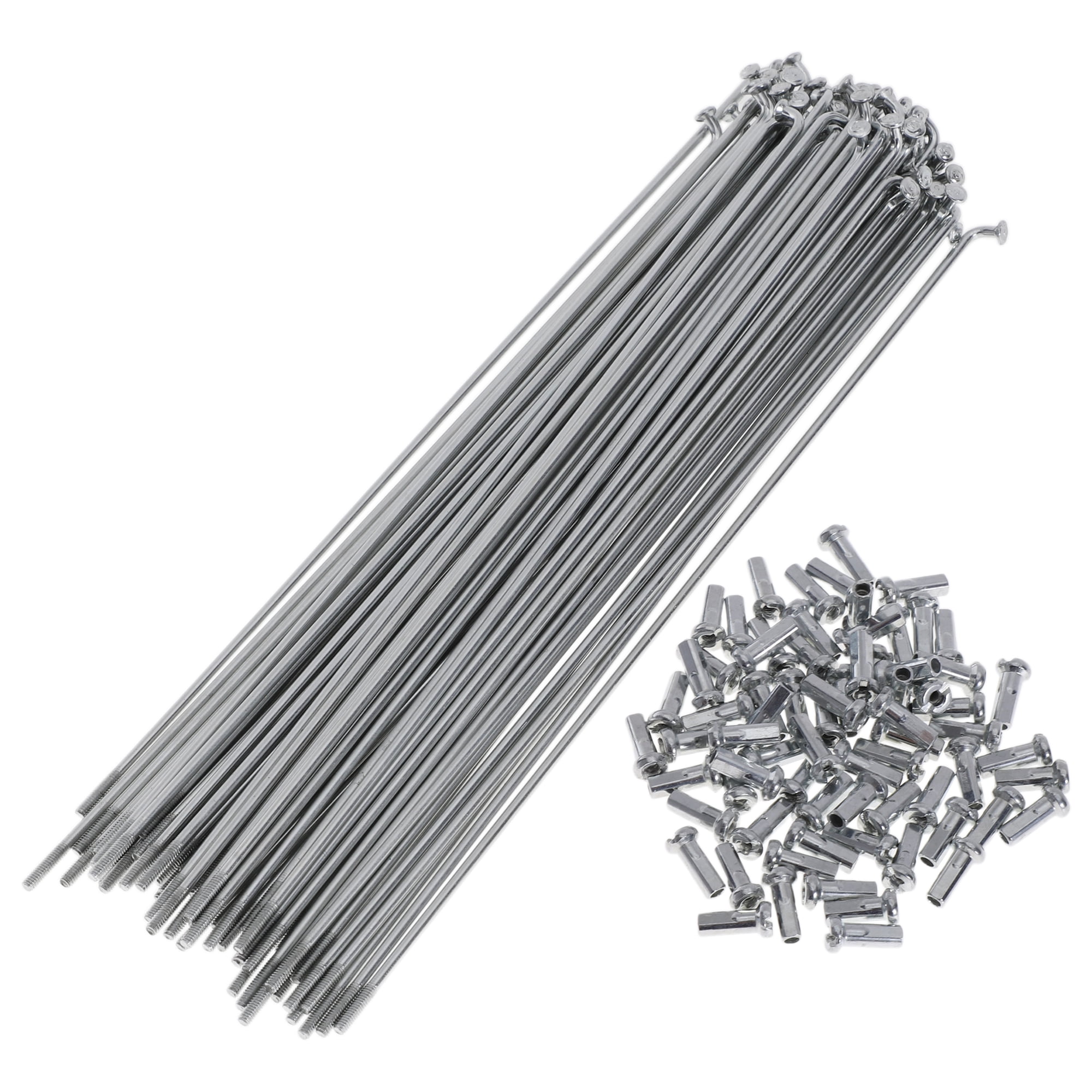 72 Set 14G Bicycle Spokes 183mm Bike Wheel Spokes Carbon Steel ...